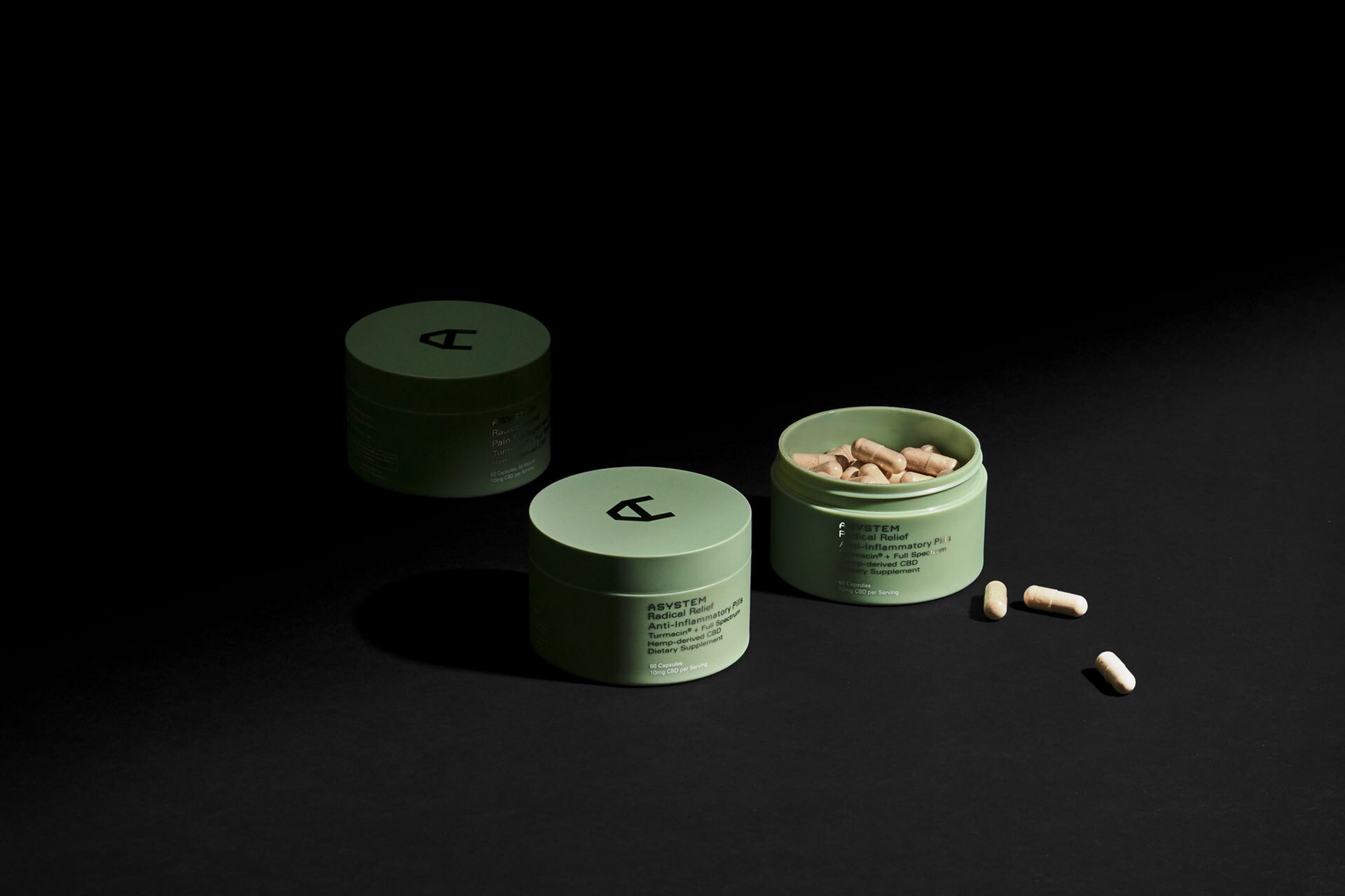 Asystem Radical Relief Anti-Inflammatory Pills | Uncrate