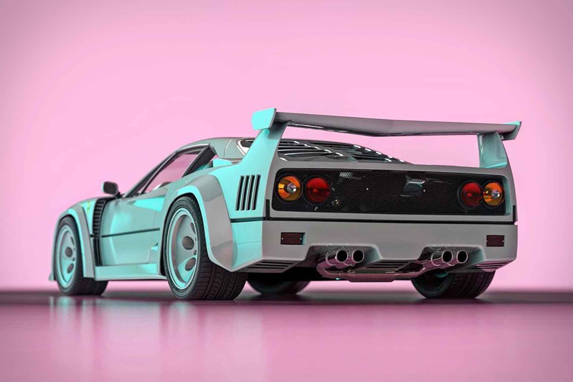 F40 Countach Concept | Uncrate