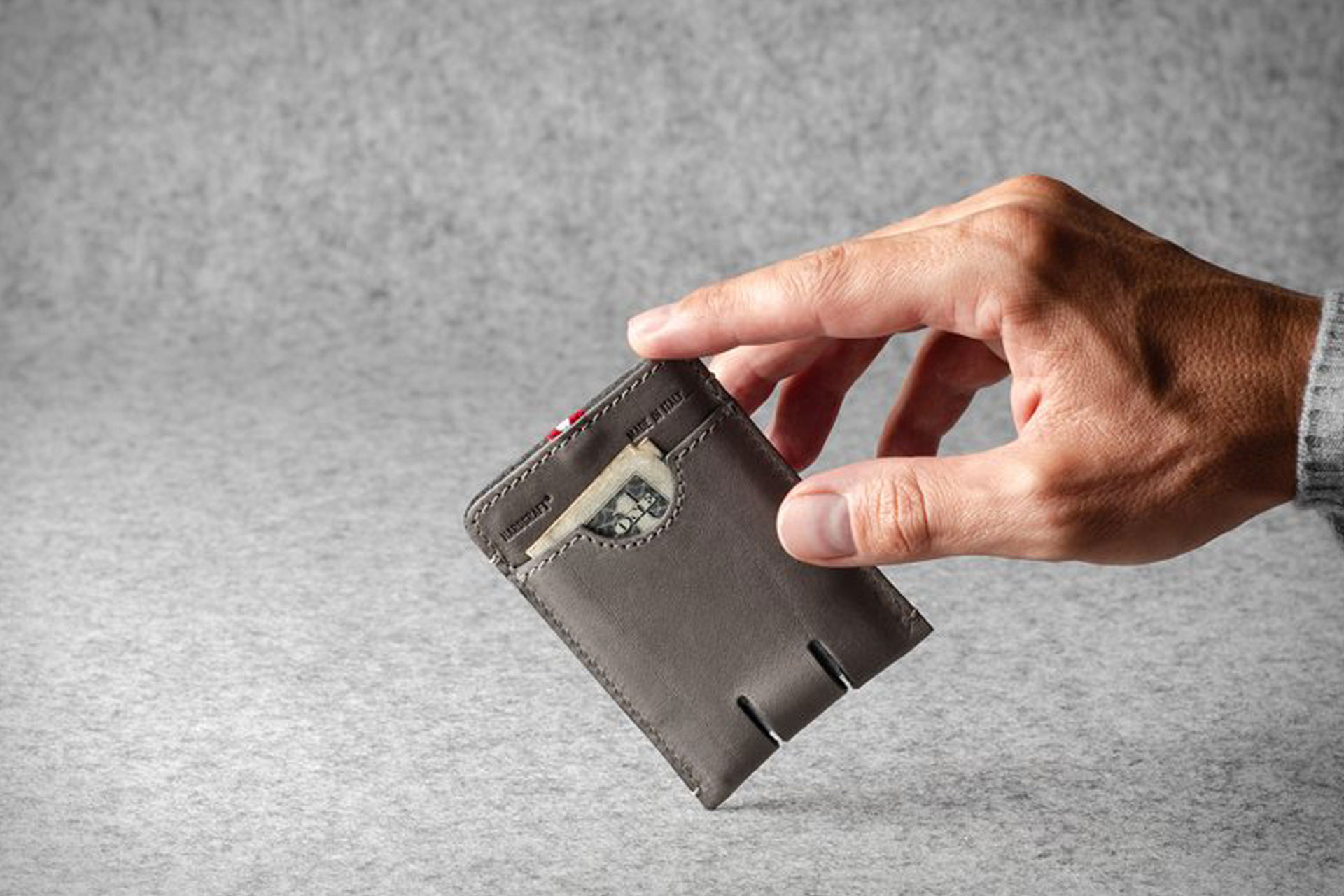 Hardgraft Push Card Case | Uncrate