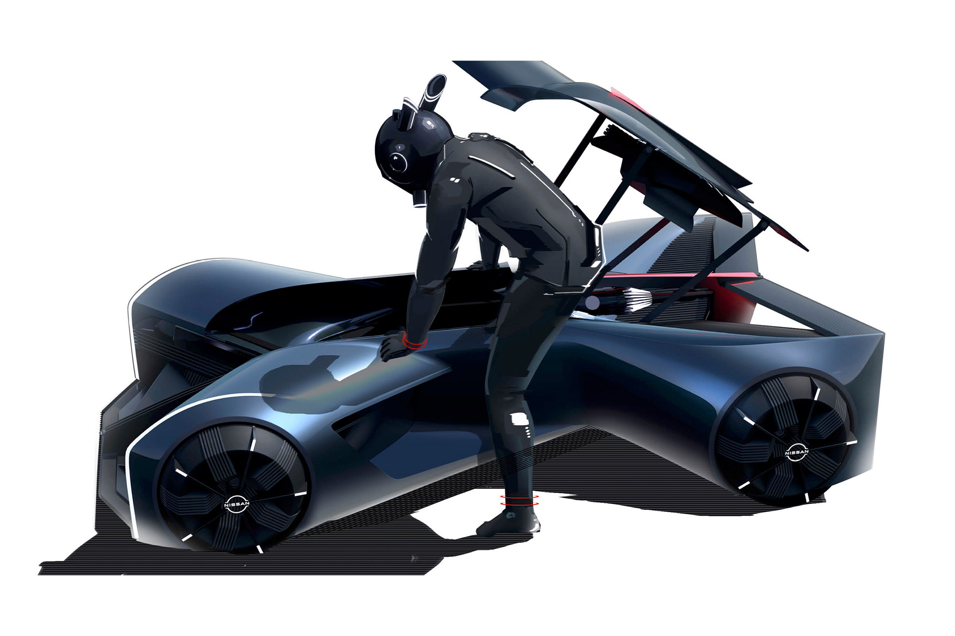 Nissan GT-R(X) 2050 Concept | Uncrate