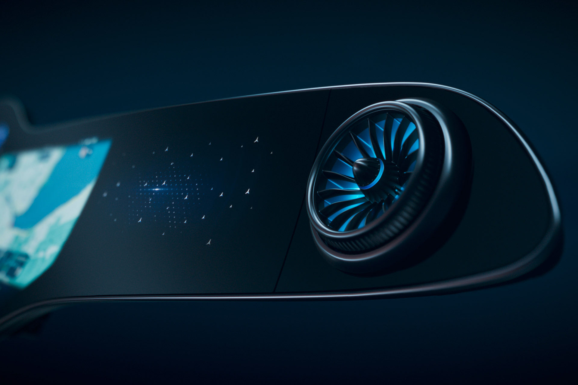 Mercedes-Benz MBUX Hyperscreen | Uncrate