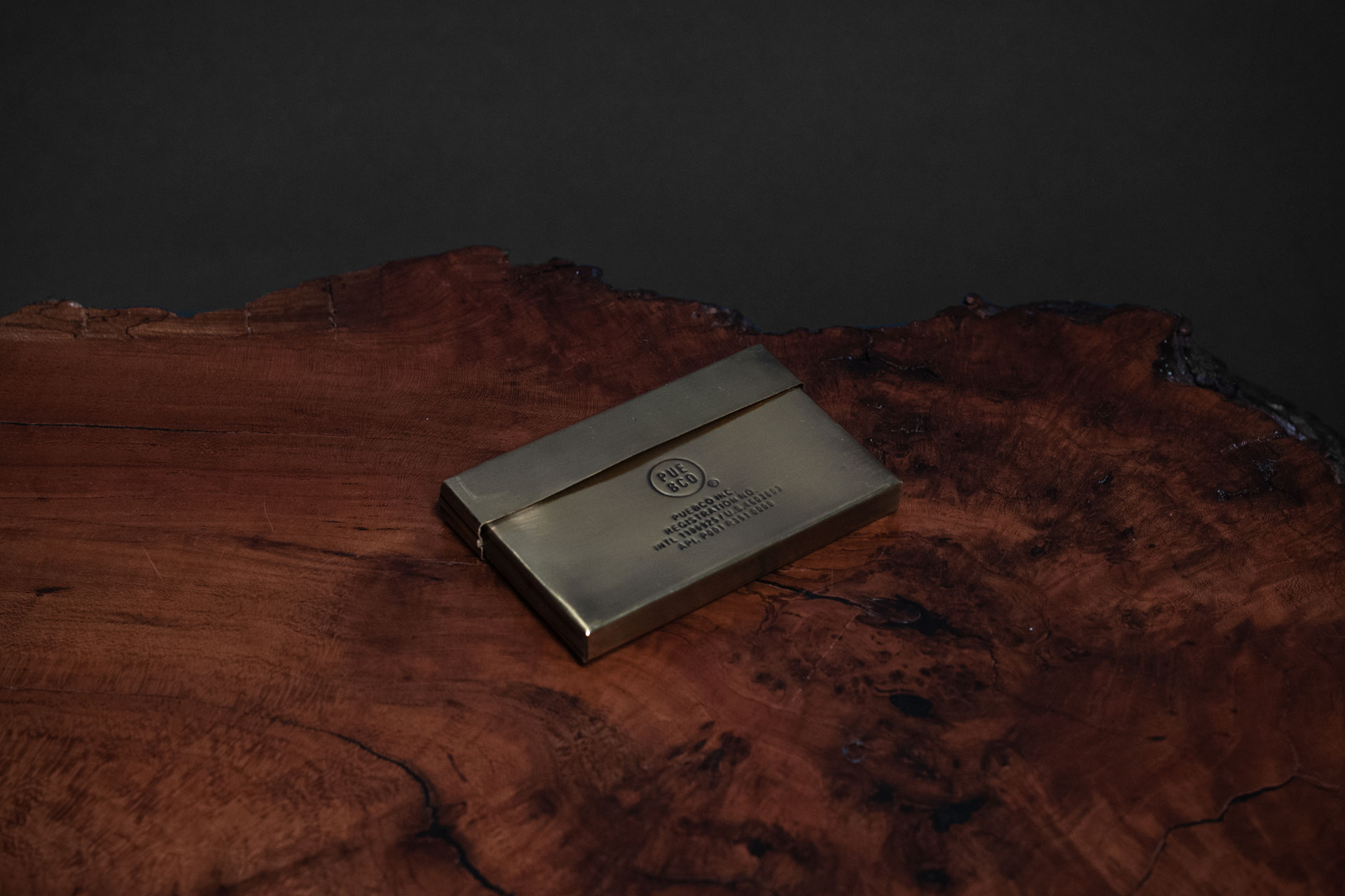 Brass Card Case | Uncrate