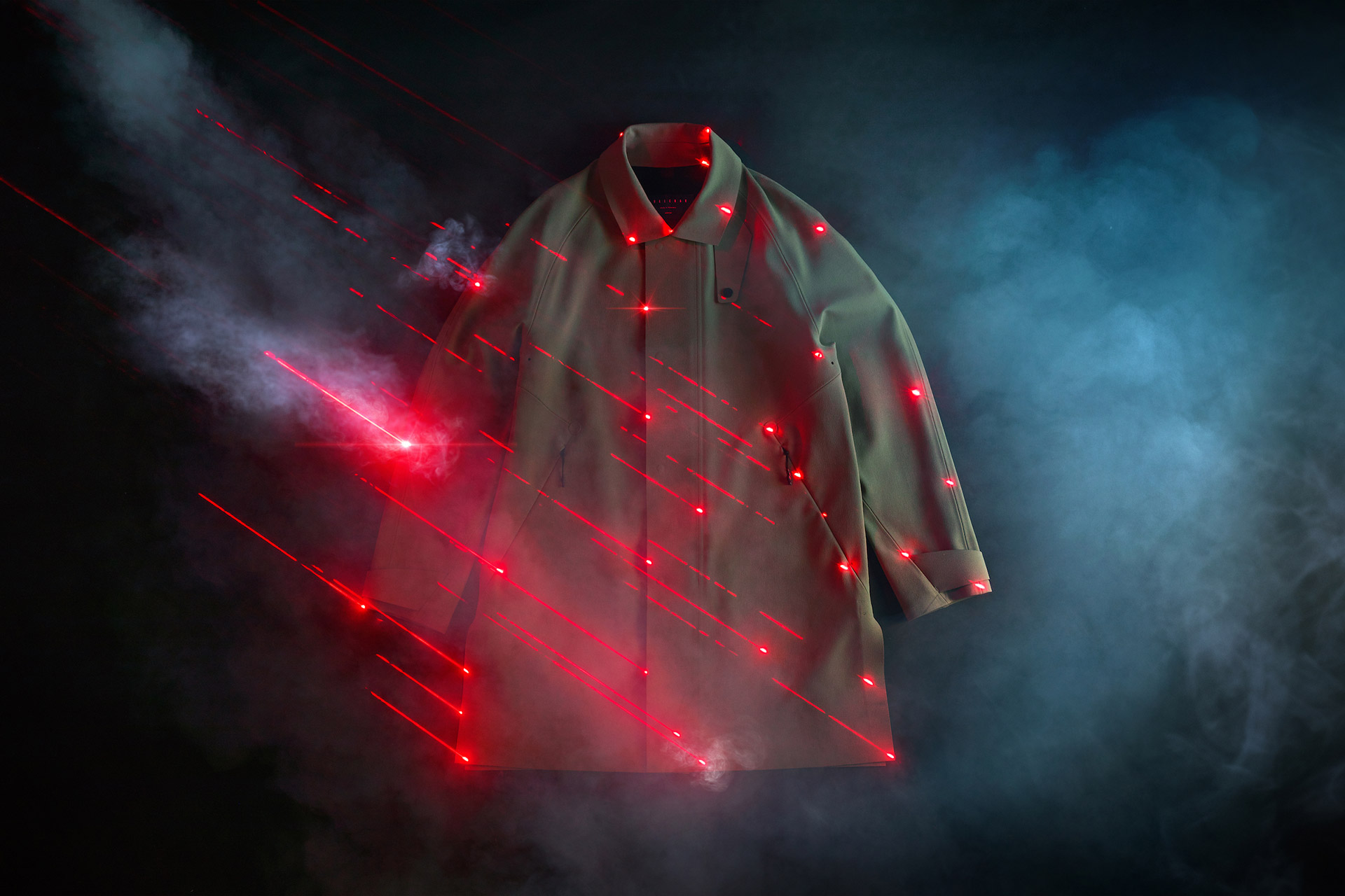 Vollebak Laser Cut Trench Coat | Uncrate