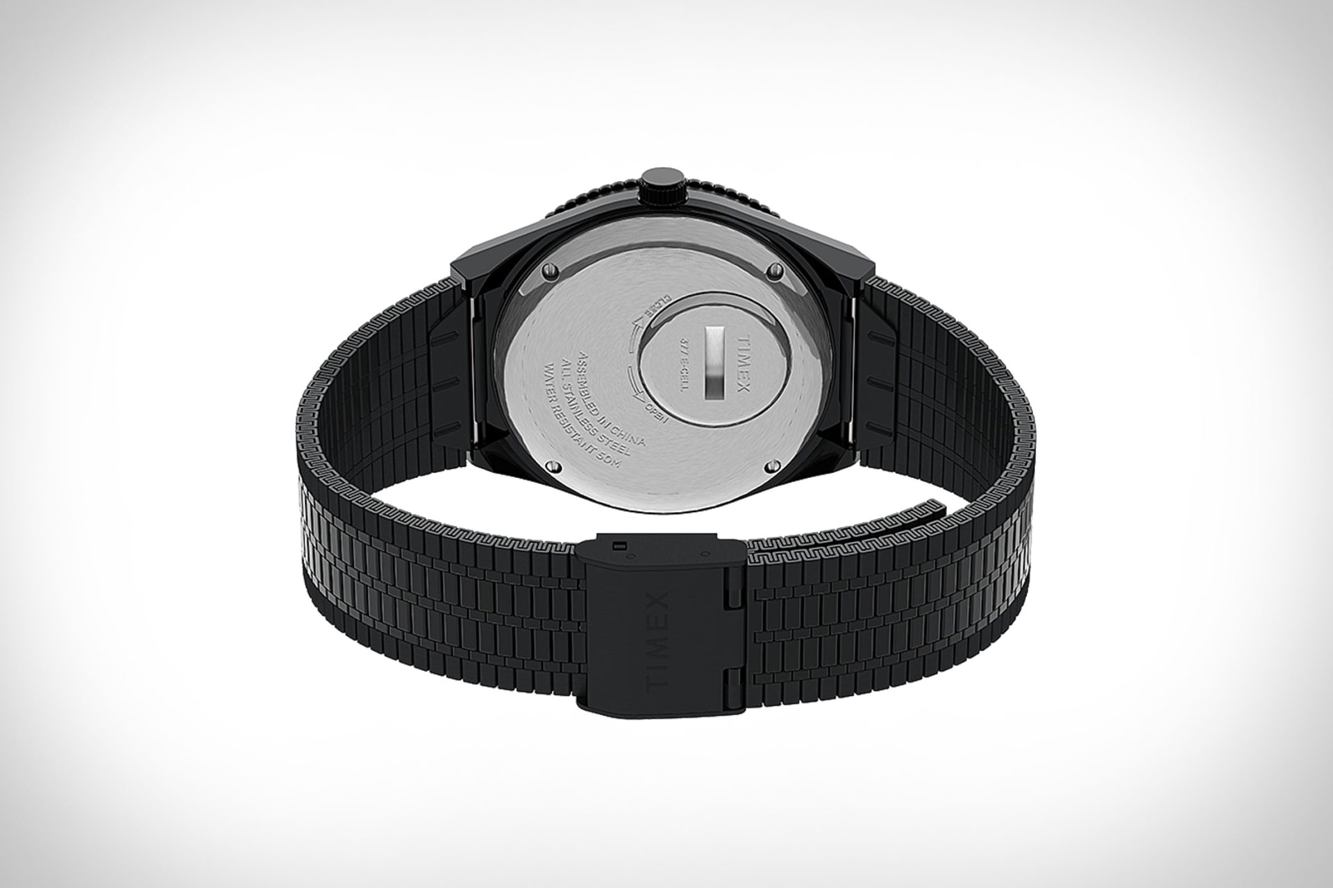 Timex Q Reissue Blackout Watch | Uncrate