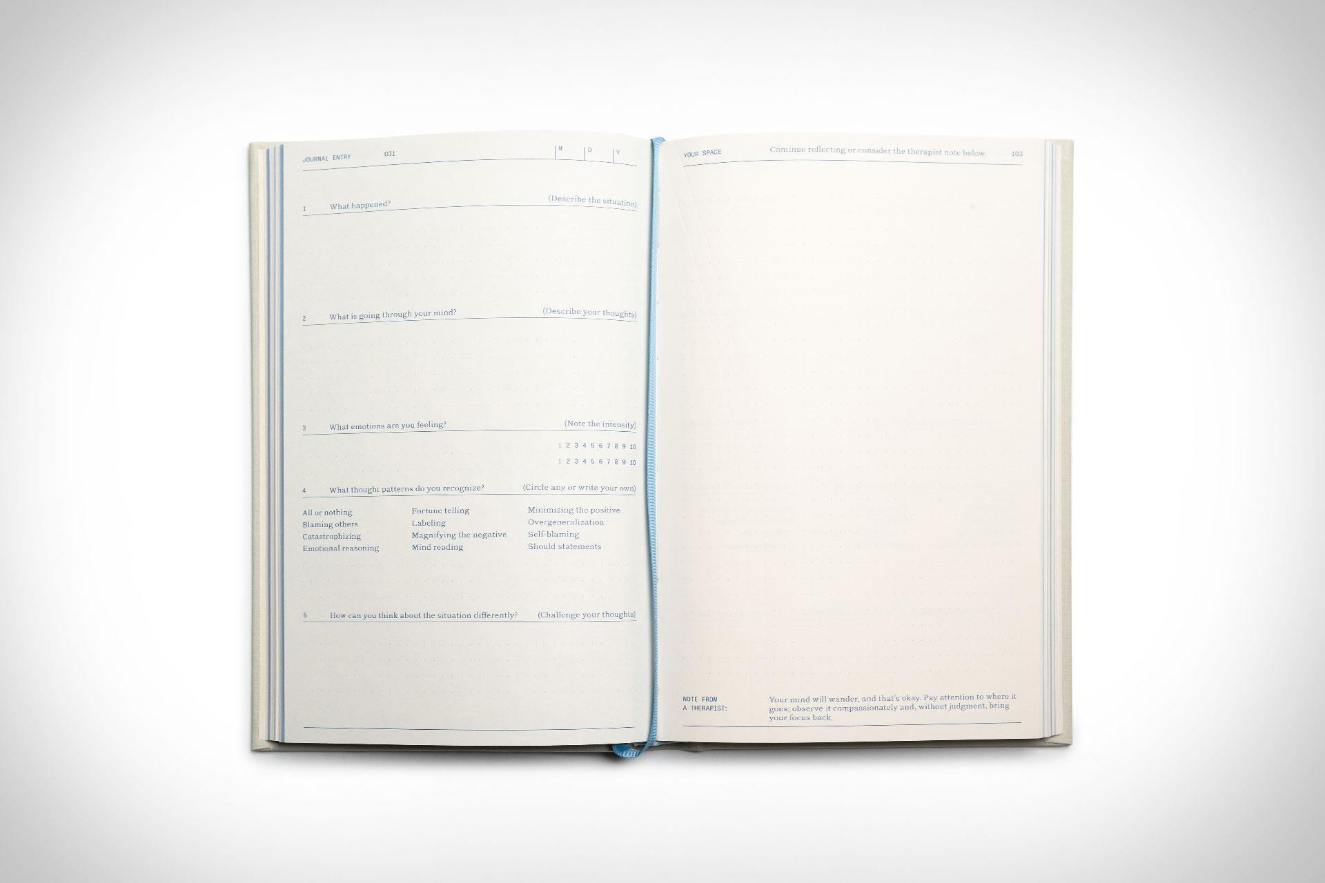 The Anti-Anxiety Notebook | Uncrate