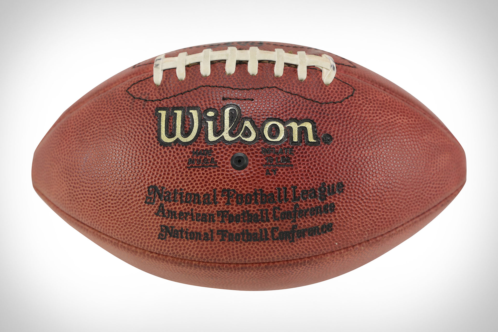 Tom Brady's First NFL TD Football | Uncrate