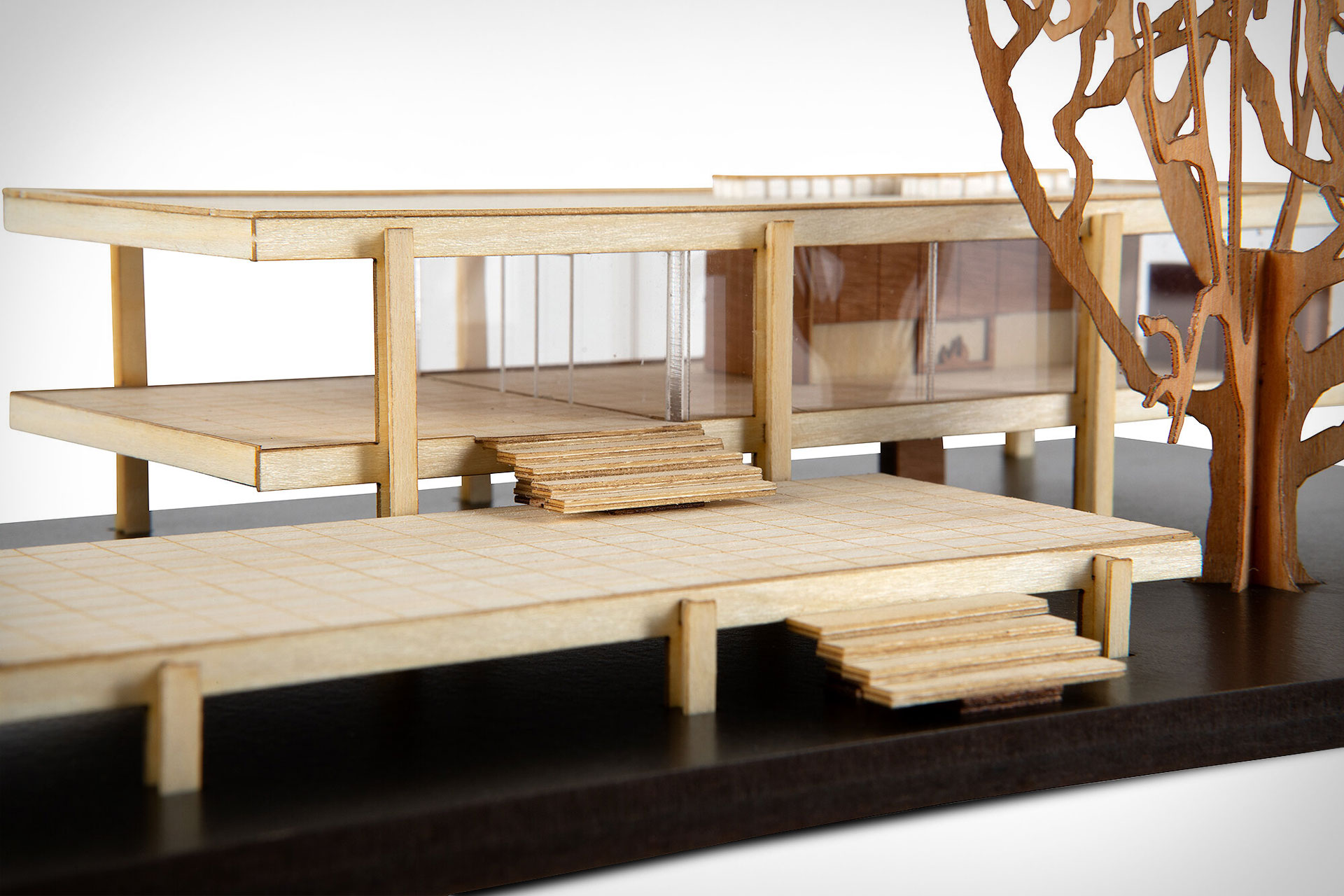 Farnsworth House Model Kit | Uncrate