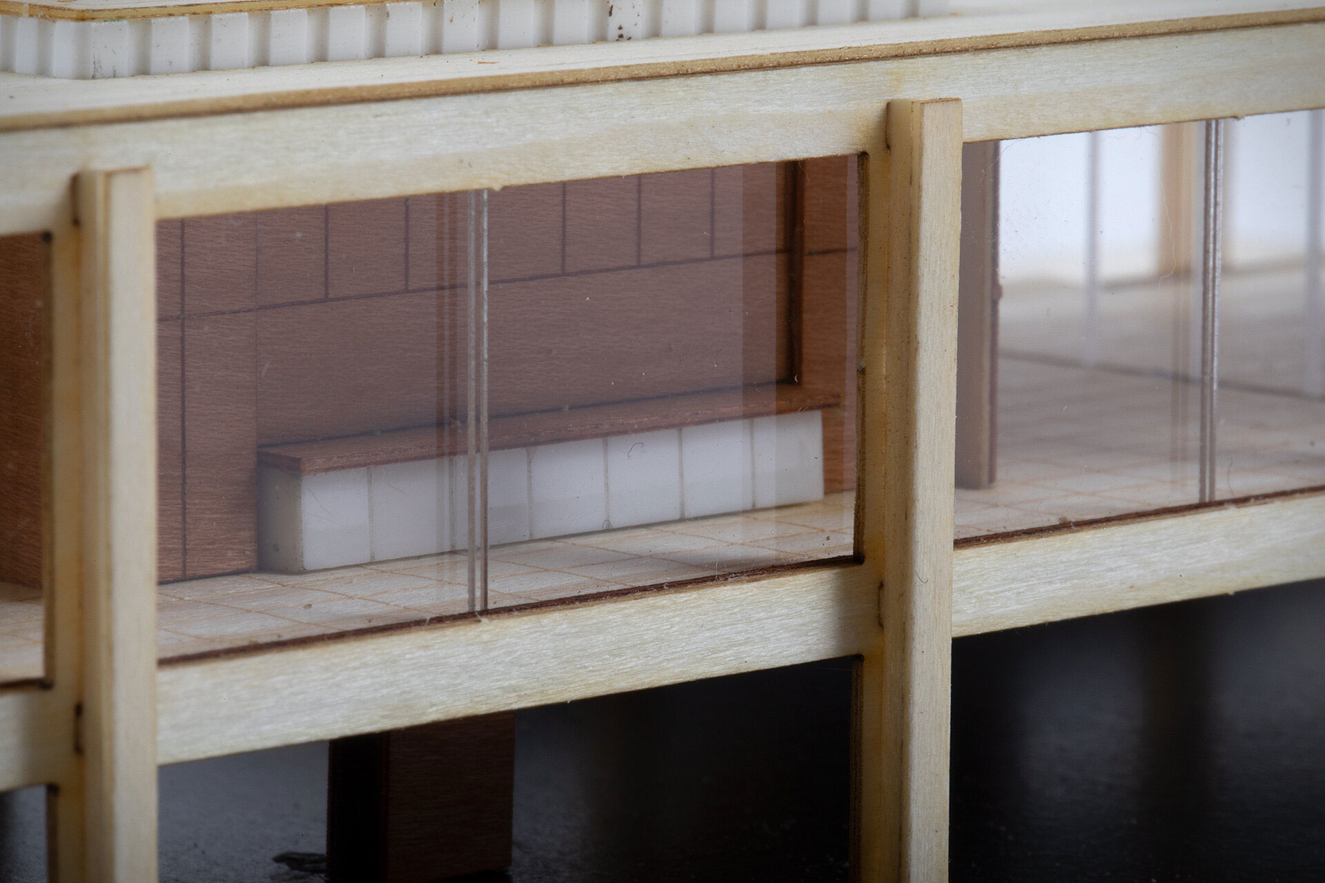 Farnsworth House Model Kit | Uncrate