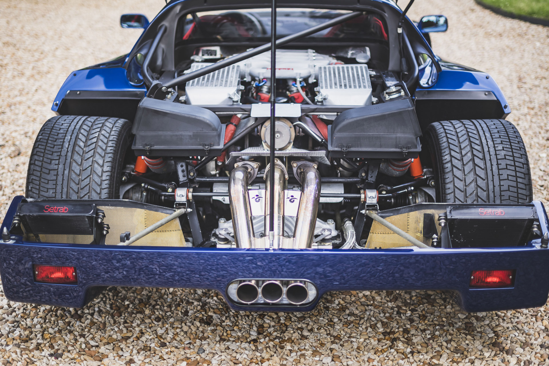 1989 Ferrari F40 Blue Coupe | Uncrate