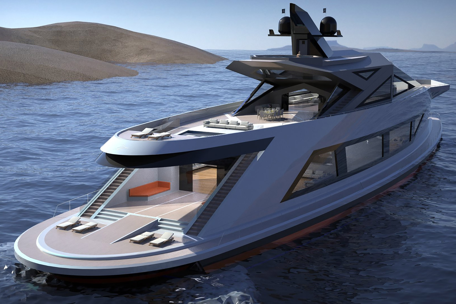 Lazzarini Saturnia Yacht | Uncrate