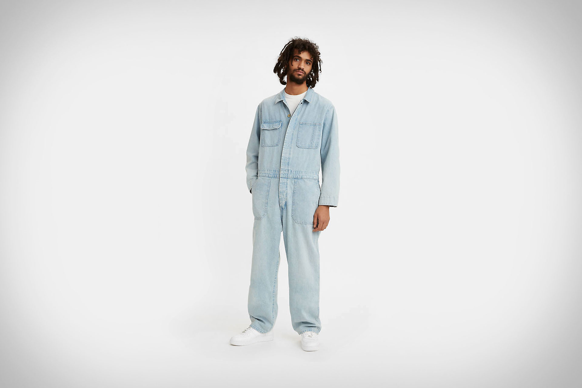 Levi's Stay Loose Denim Coveralls | Uncrate