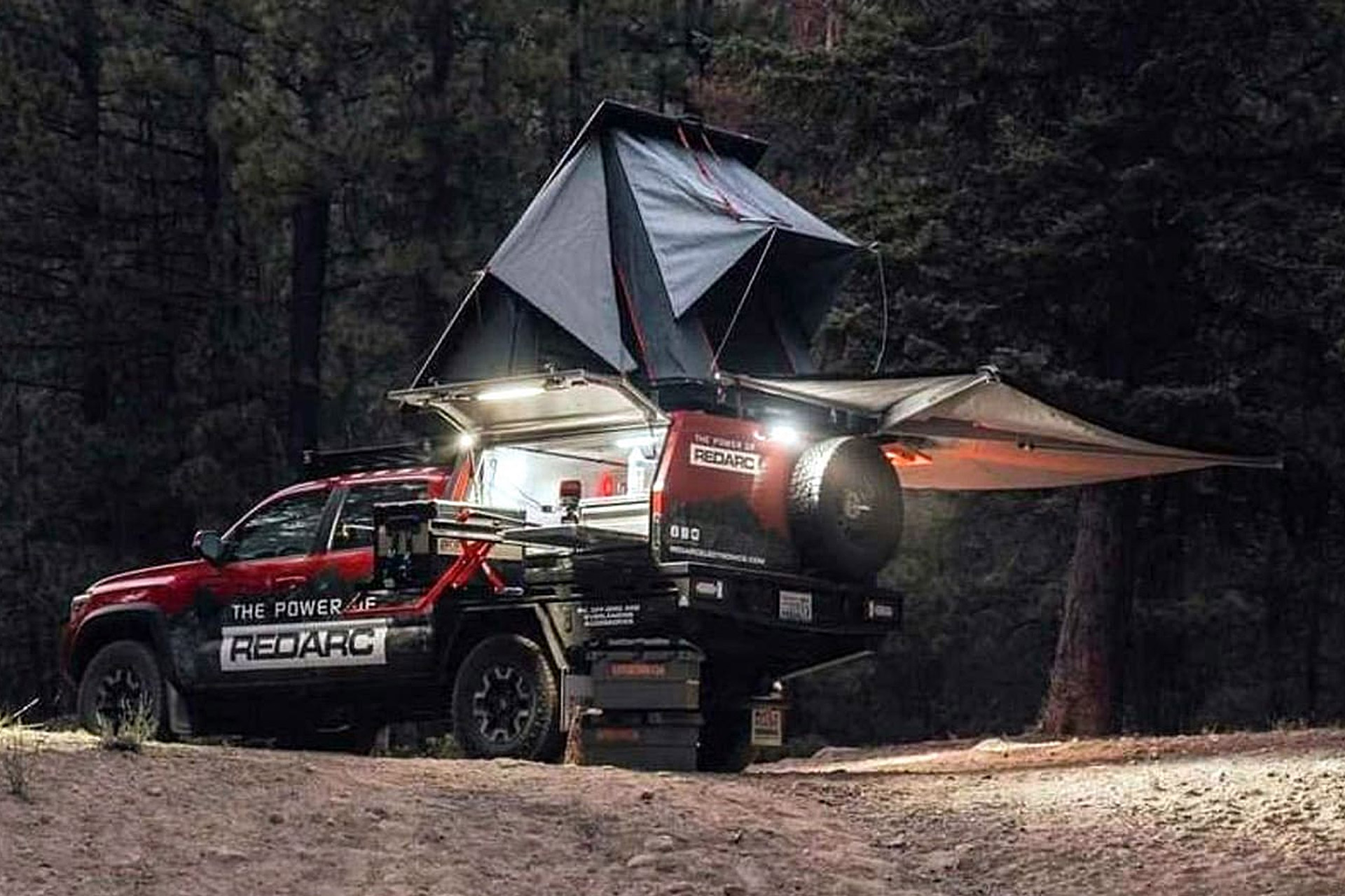 Redarc Off-Grid Toyota Tacoma Truck | Uncrate