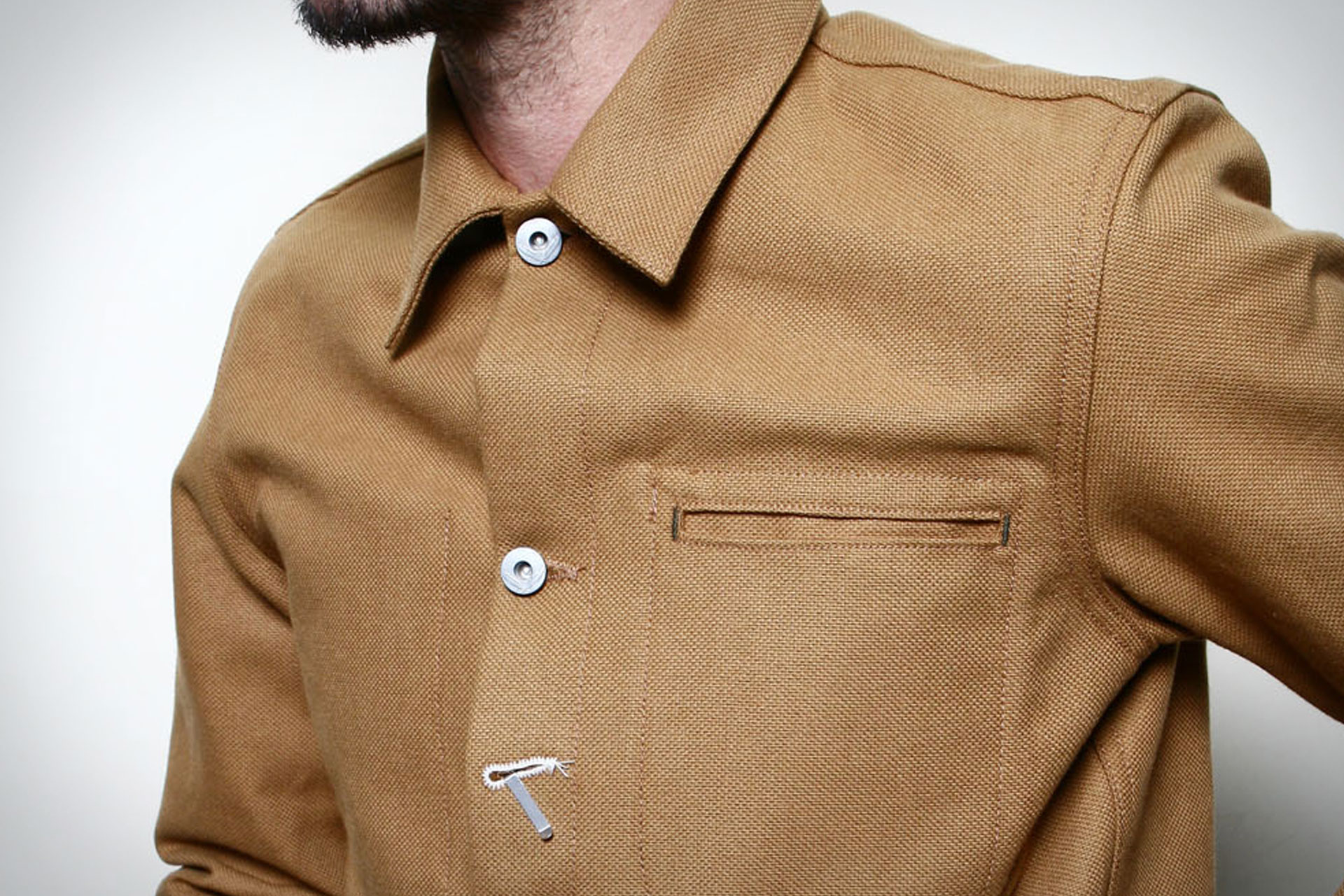 Chemise de service Rogue Territory Copper Selvedge | Uncrate