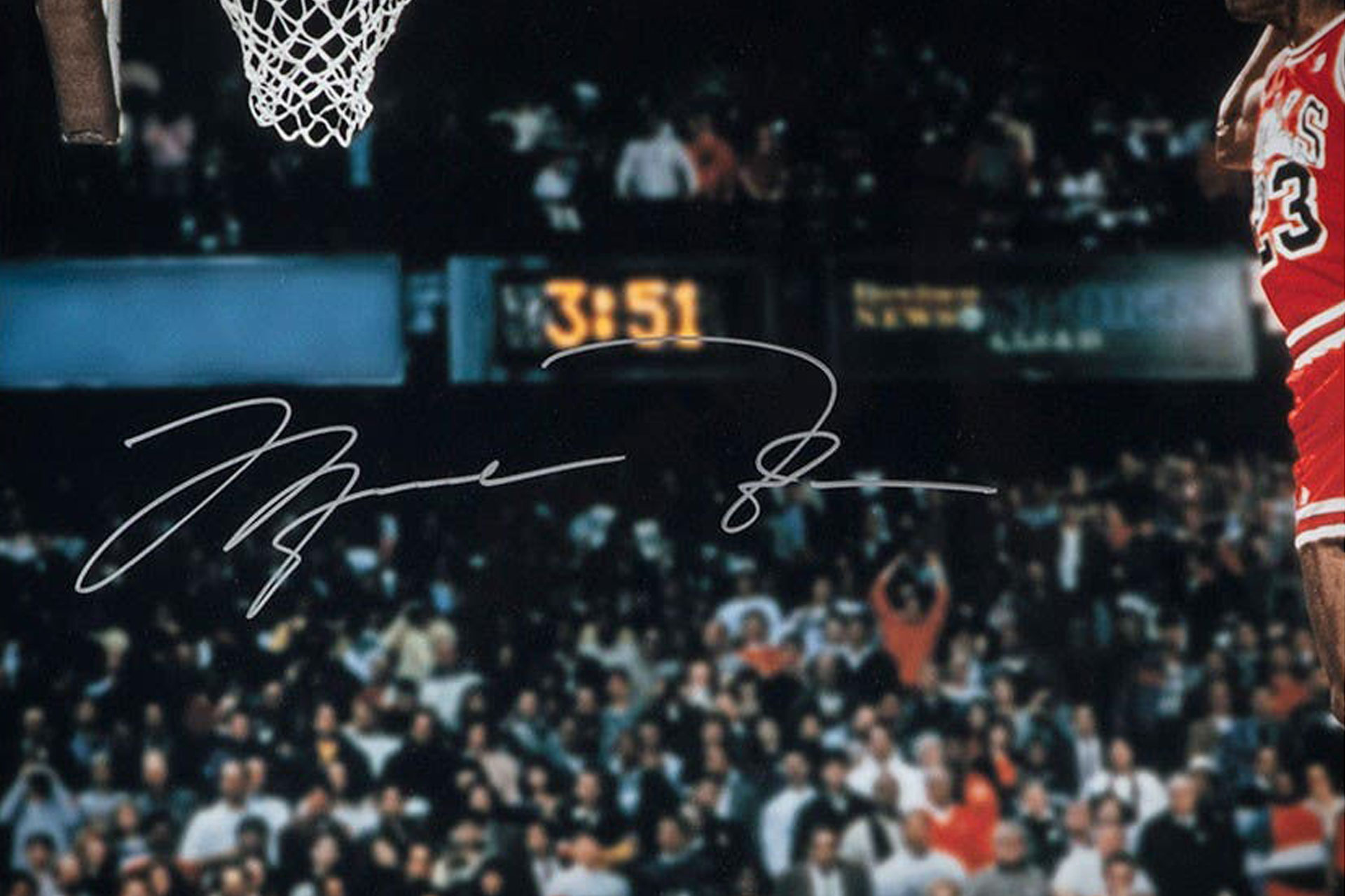 Michael Jordan 1988 Slam Dunk Framed Print | Uncrate