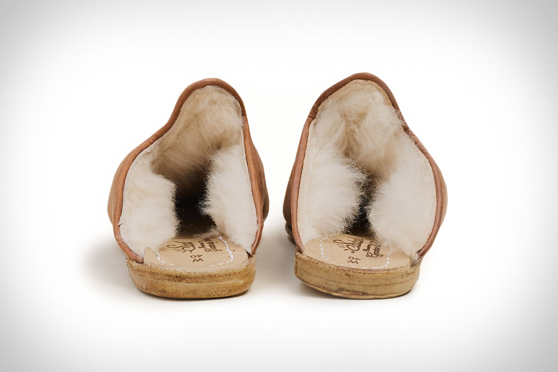 Sabah Shearling Baba Shoes | Uncrate