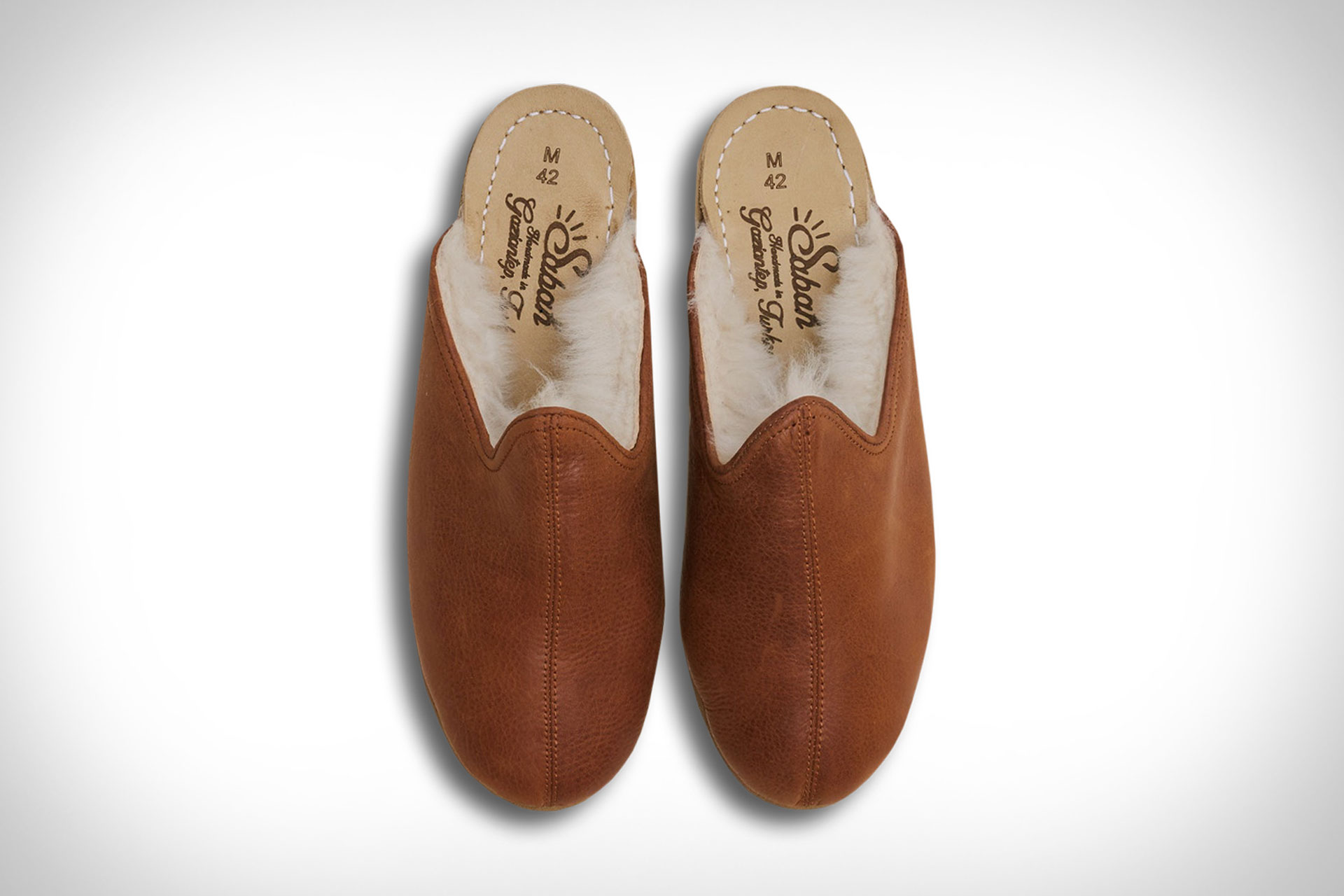 Sabah Shearling Baba Shoes | Uncrate