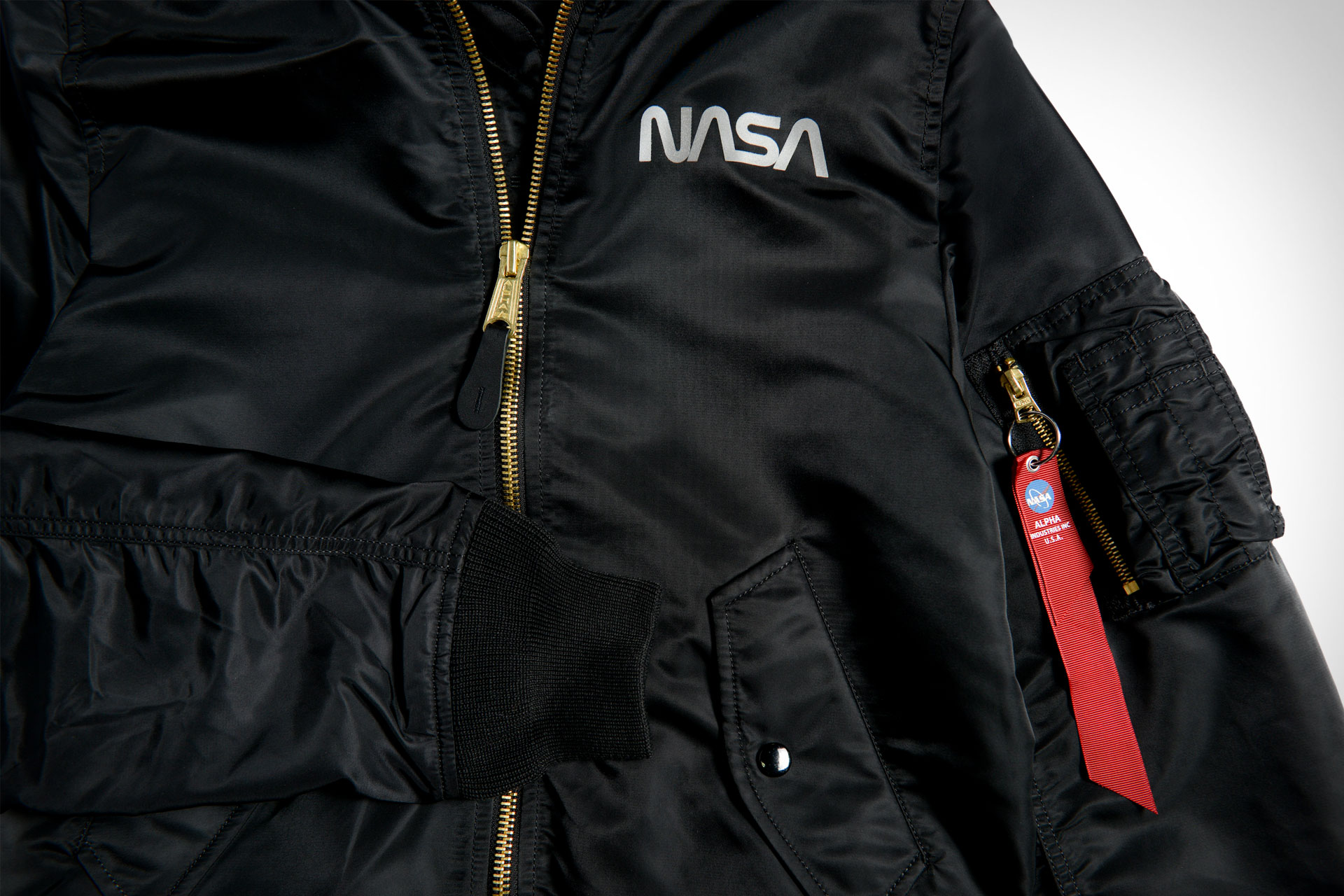 Alpha Industries x NASA L-2B Bomber Jacket | Uncrate