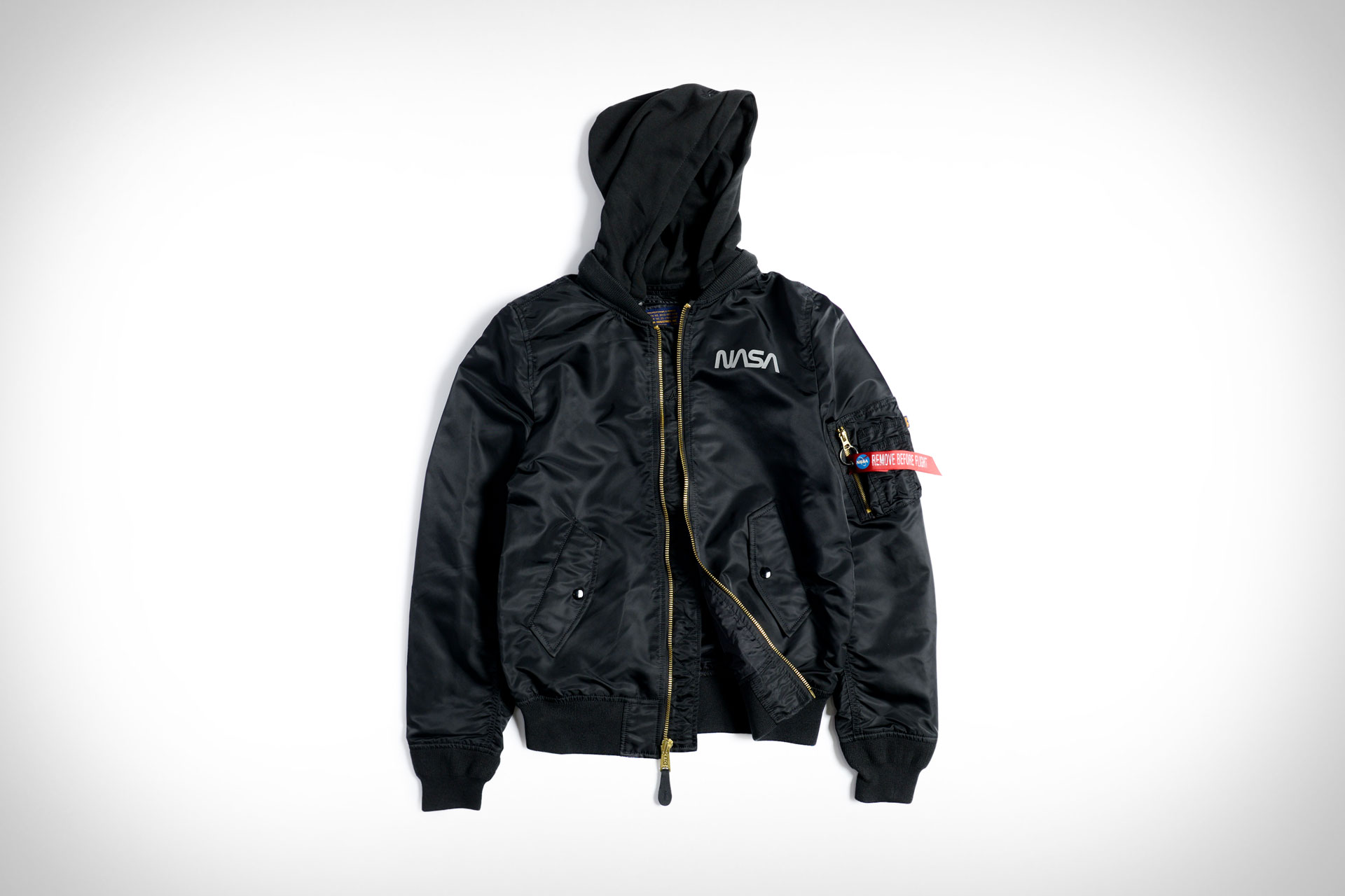 Alpha Industries x NASA L-2B Bomber Jacket | Uncrate