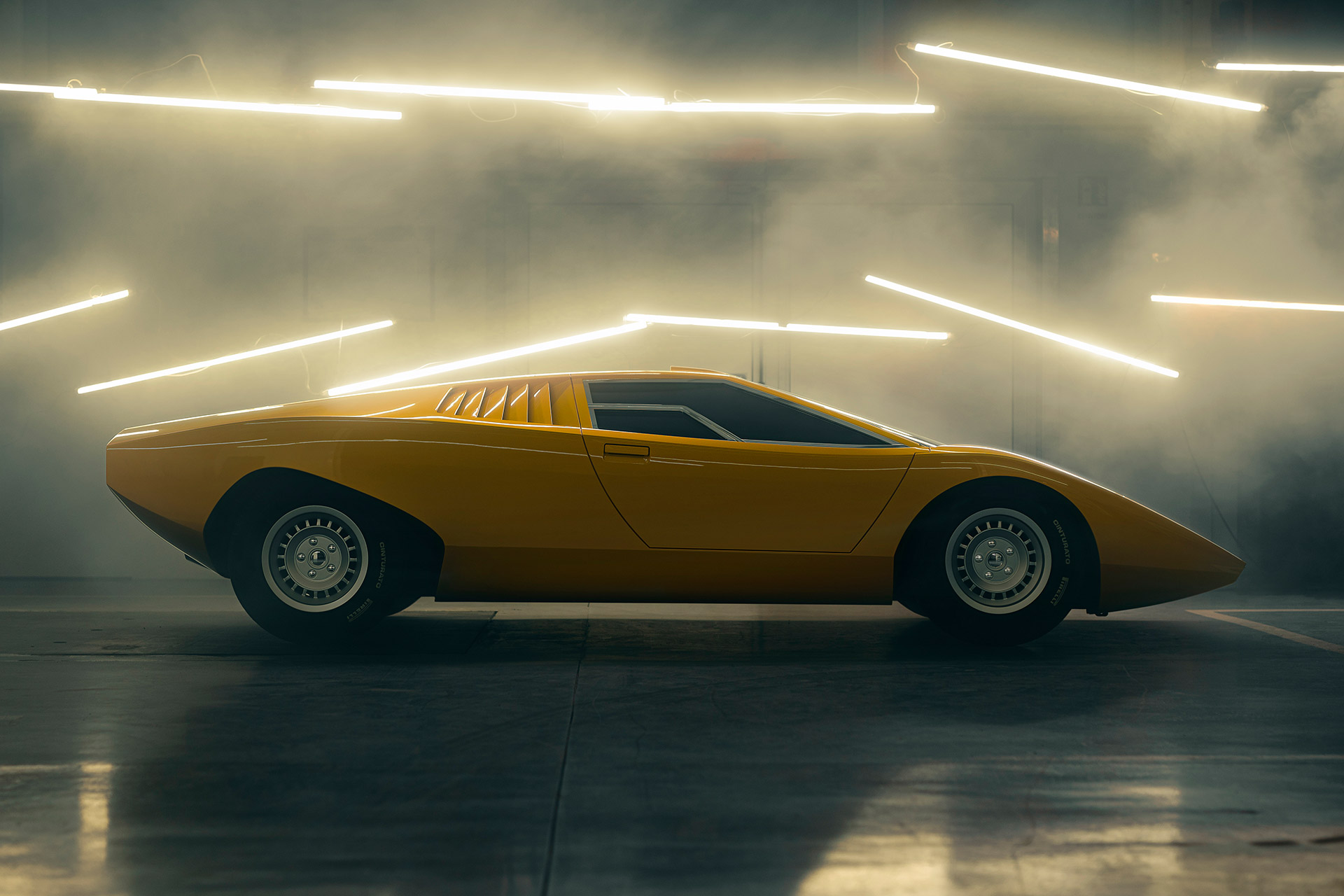 1971 Lamborghini Countach LP 500 Reconstruction | Uncrate