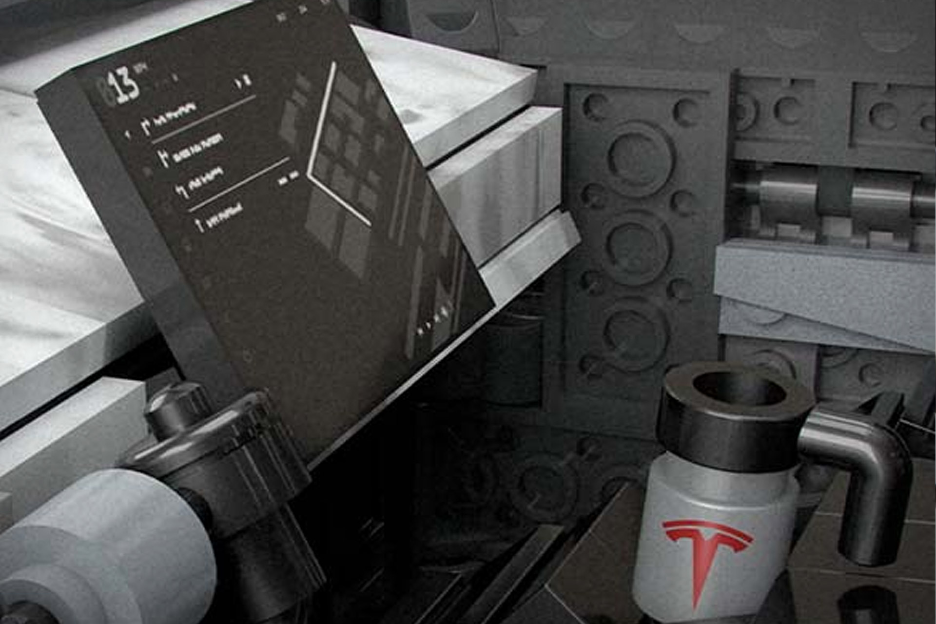 Mega Tesla Cybertruck Building Set | Uncrate