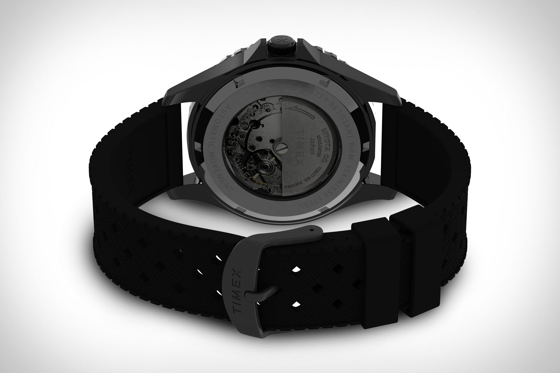 Timex Navi XL Blackout Automatic Watch | Uncrate