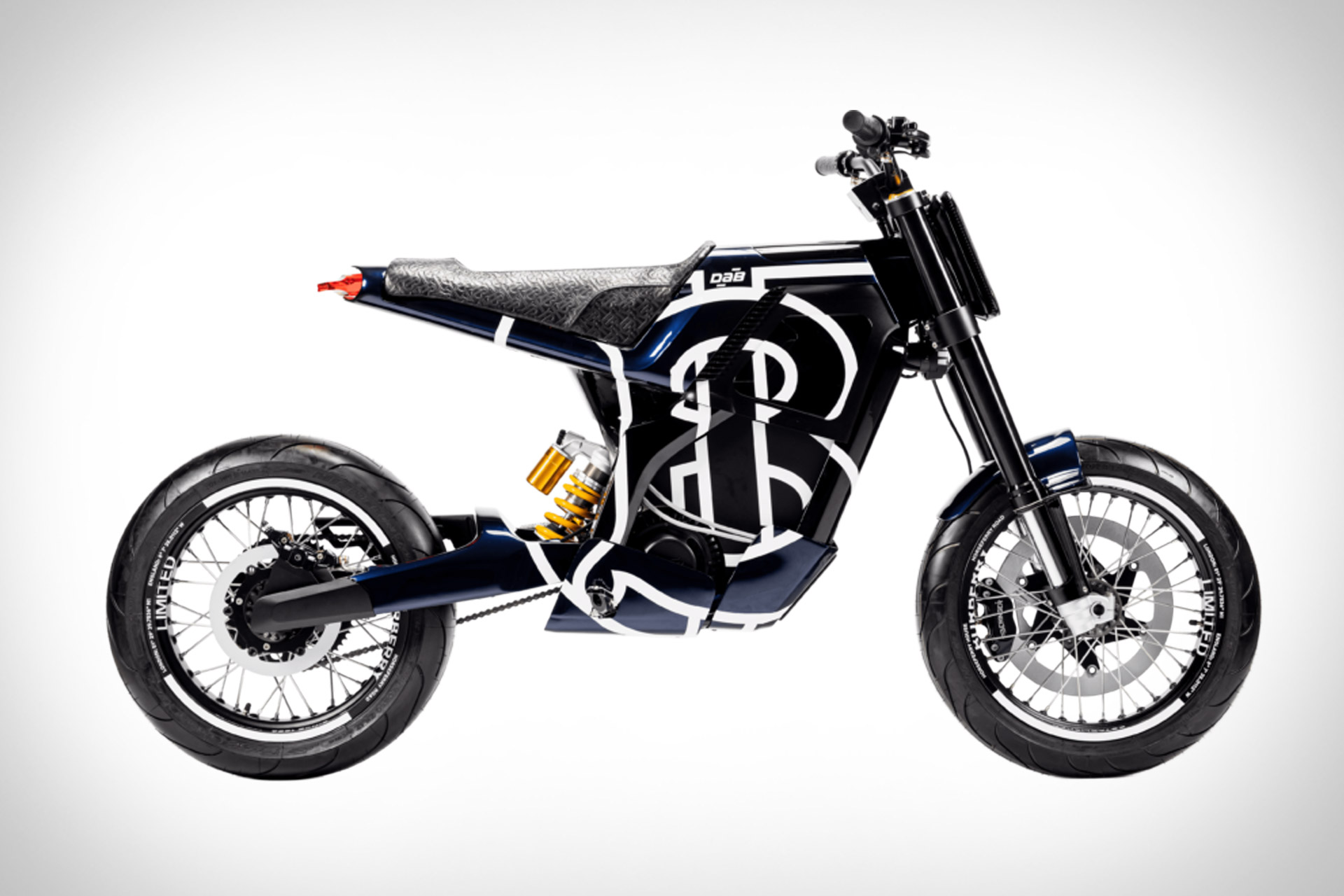 DAB Concept-E RS Burberry Edition Motorcycle | Uncrate