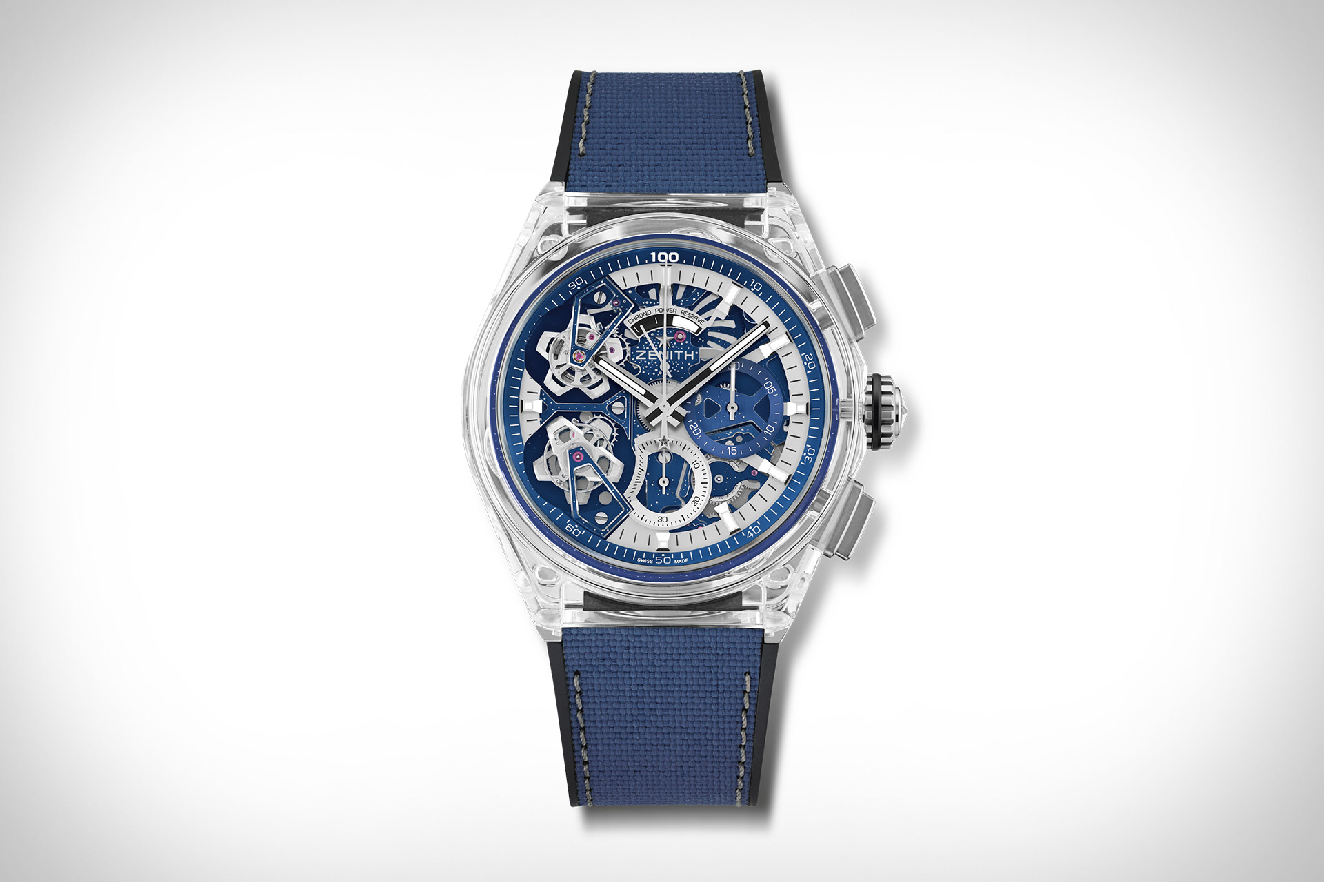 Zenith Defy Transparent Sapphire Watches | Uncrate