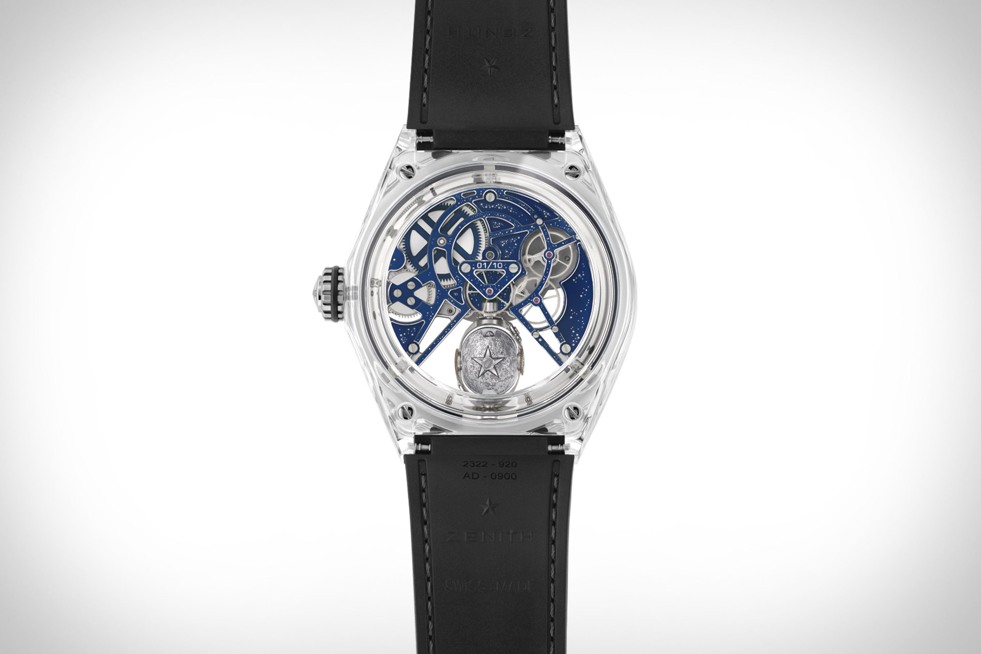 Zenith Defy Transparent Sapphire Watches | Uncrate