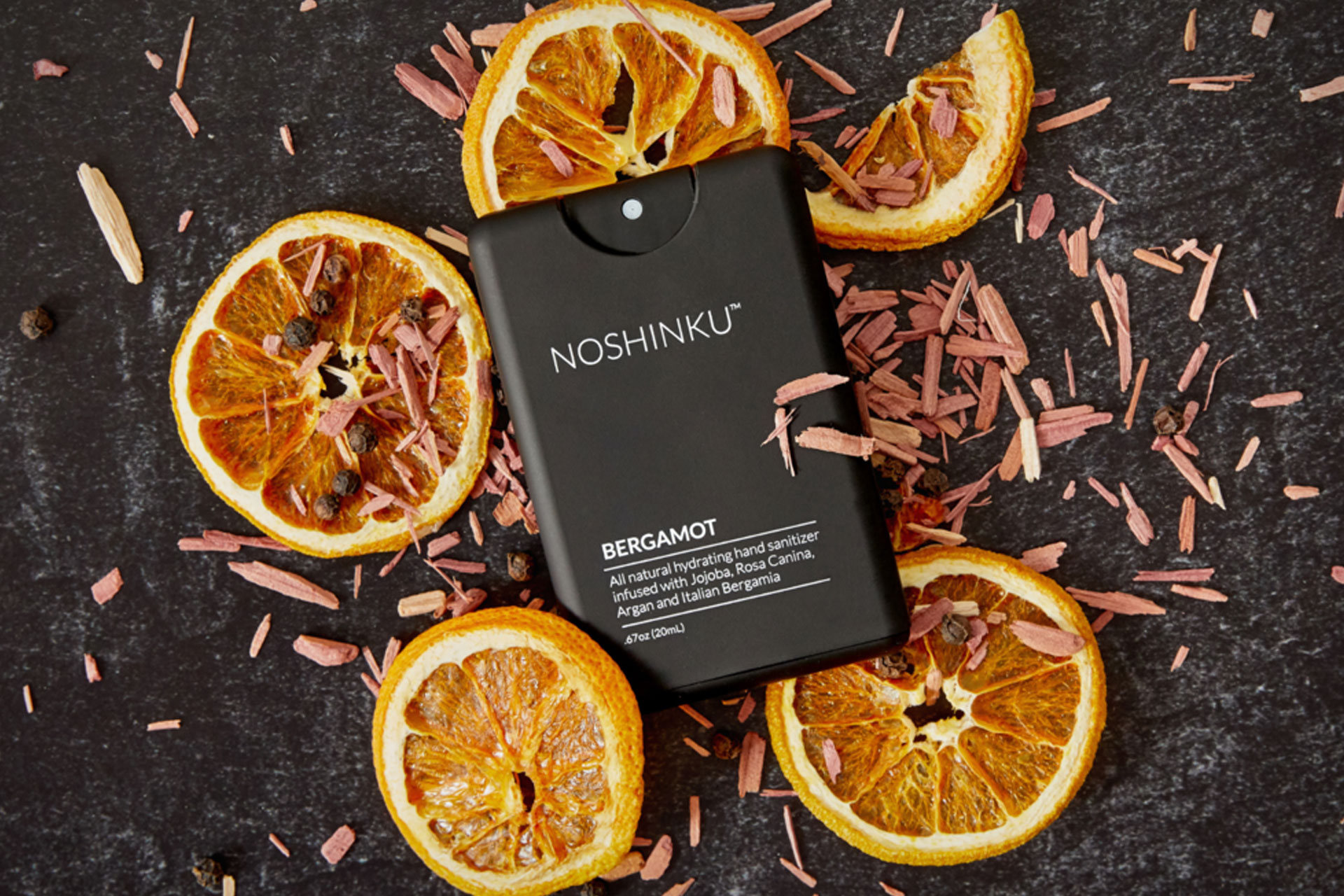 Noshinku Bergamot Hand Sanitizer | Uncrate
