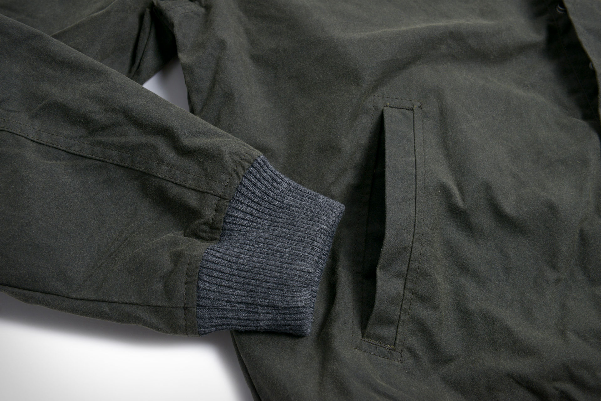 Taylor Stitch Waxed Bomber Jacket | Uncrate