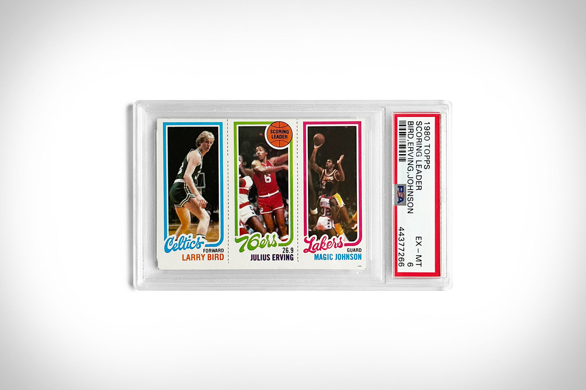1980 Topps Larry Bird & Magic Johnson Rookie Card | Uncrate