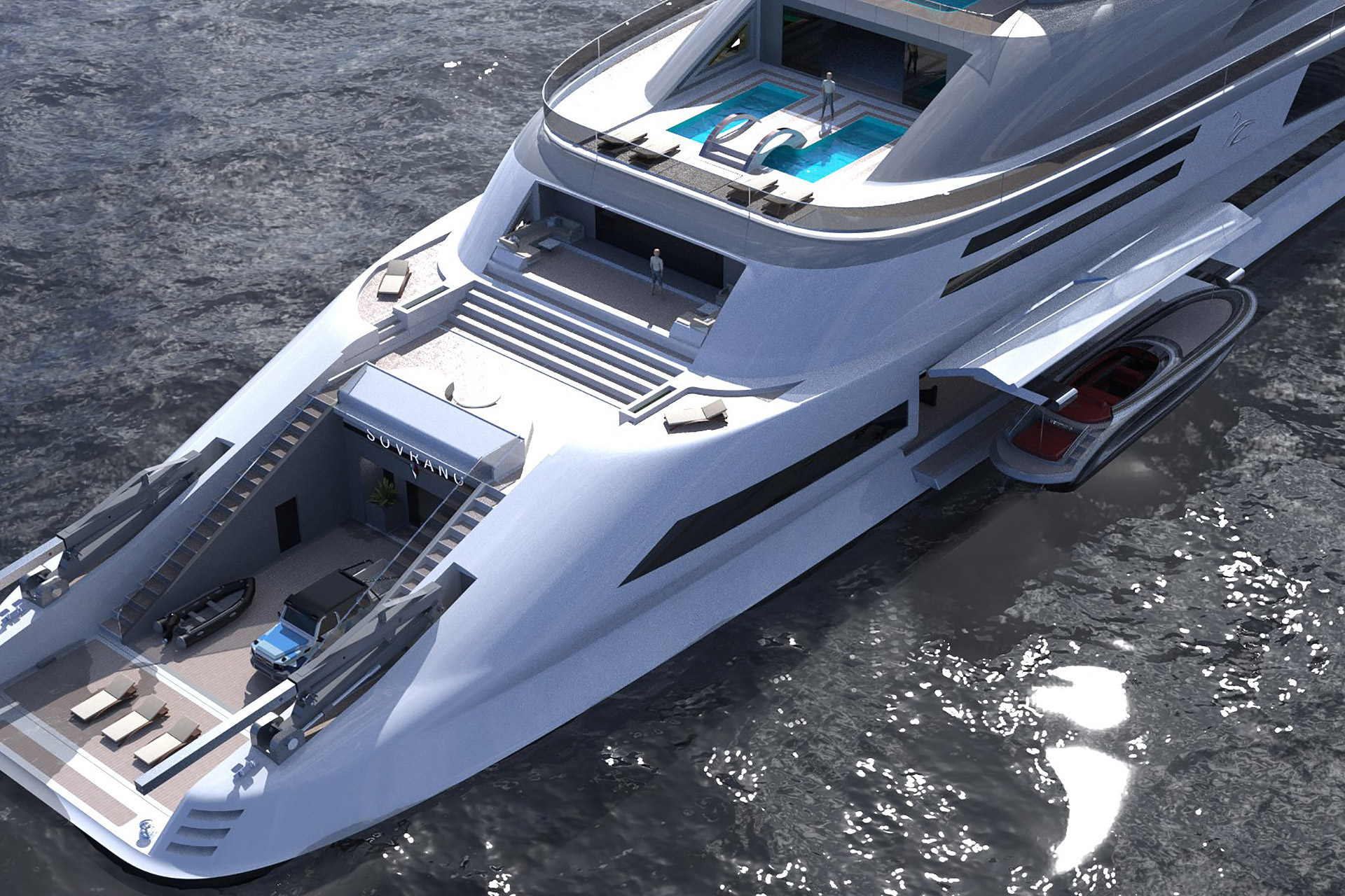 Lazzarini Sovrano Yacht Concept | Uncrate