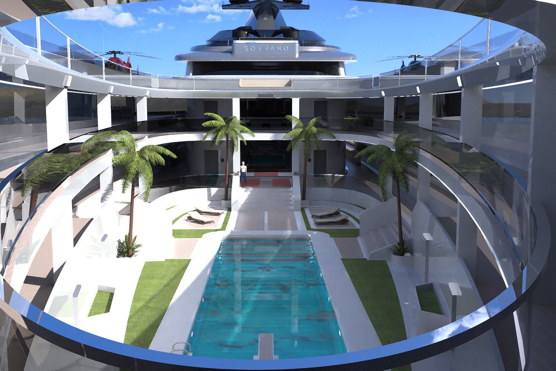 Lazzarini Sovrano Yacht Concept | Uncrate