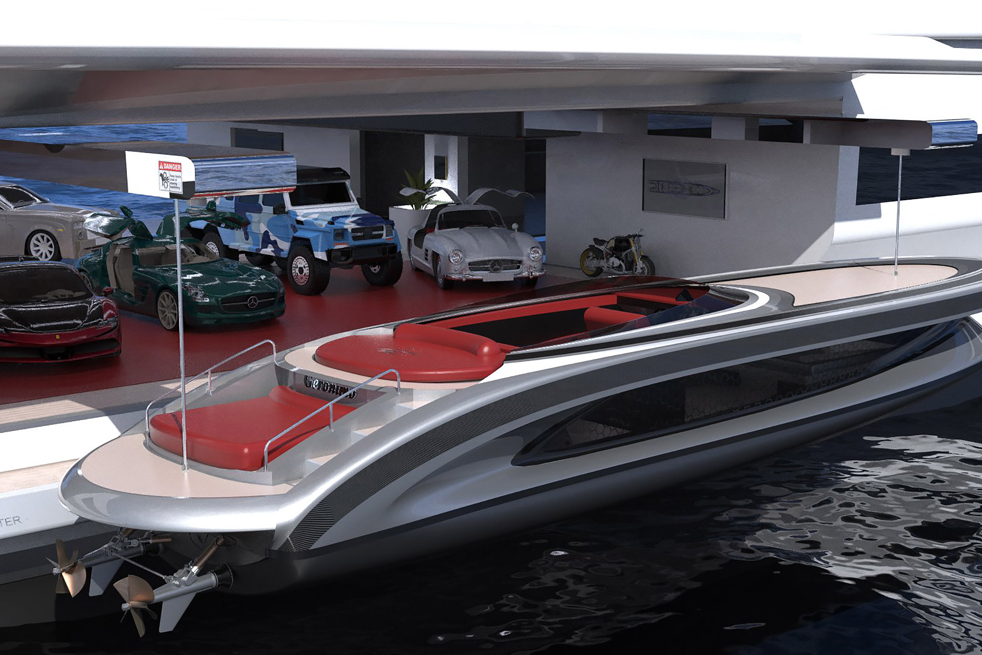 Lazzarini Sovrano Yacht Concept | Uncrate