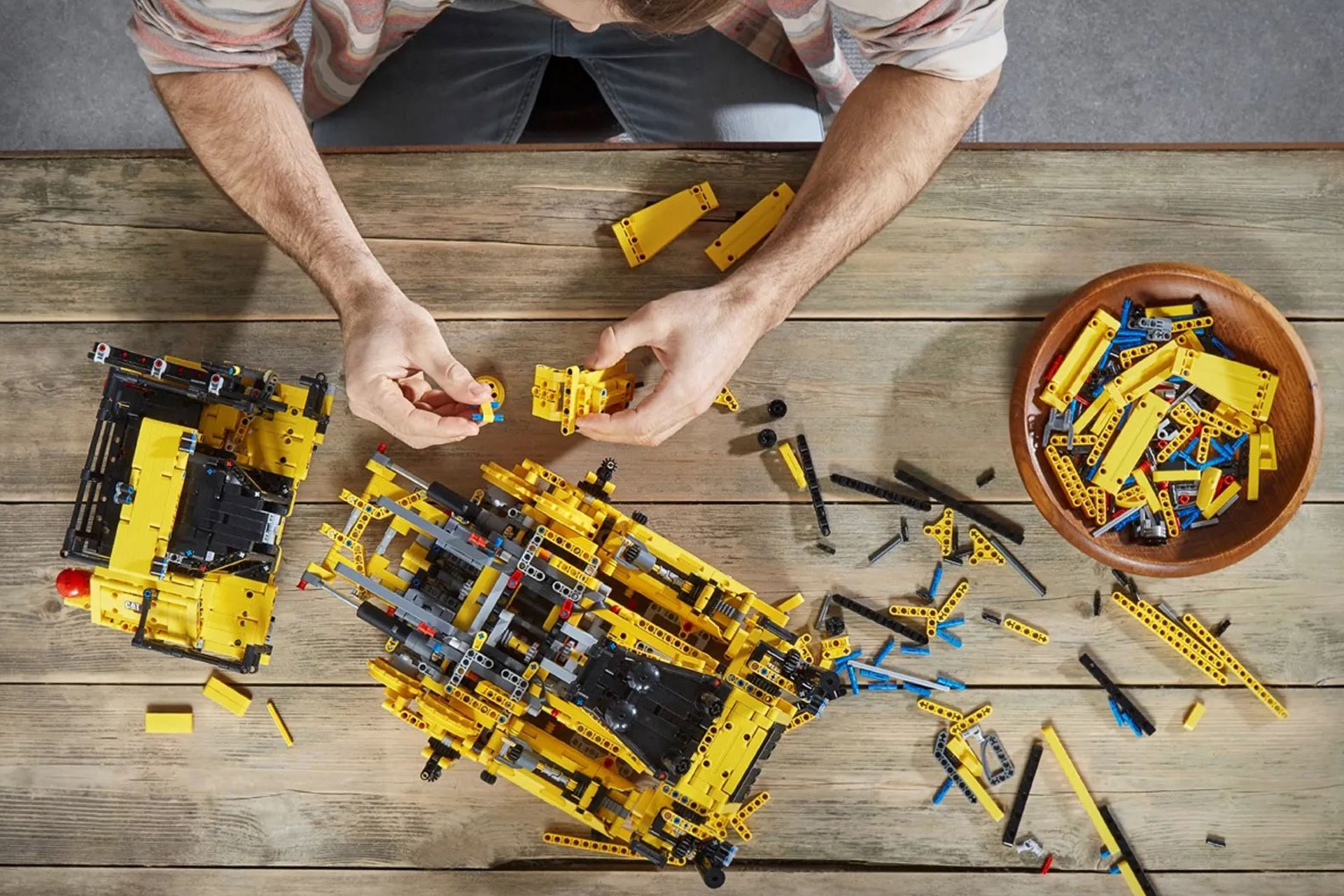 LEGO App-Controlled Cat Bulldozer | Uncrate