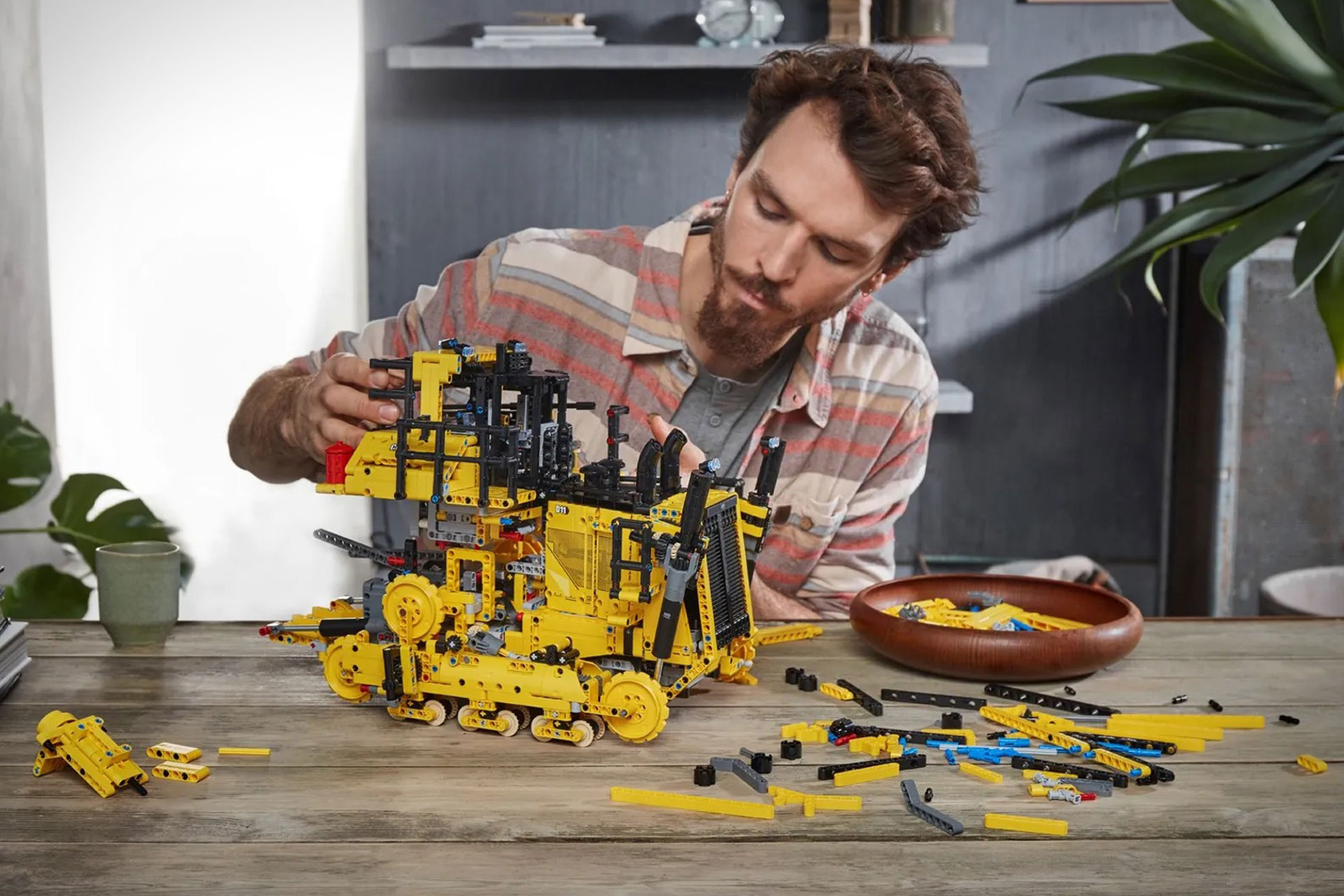 LEGO App-Controlled Cat Bulldozer | Uncrate