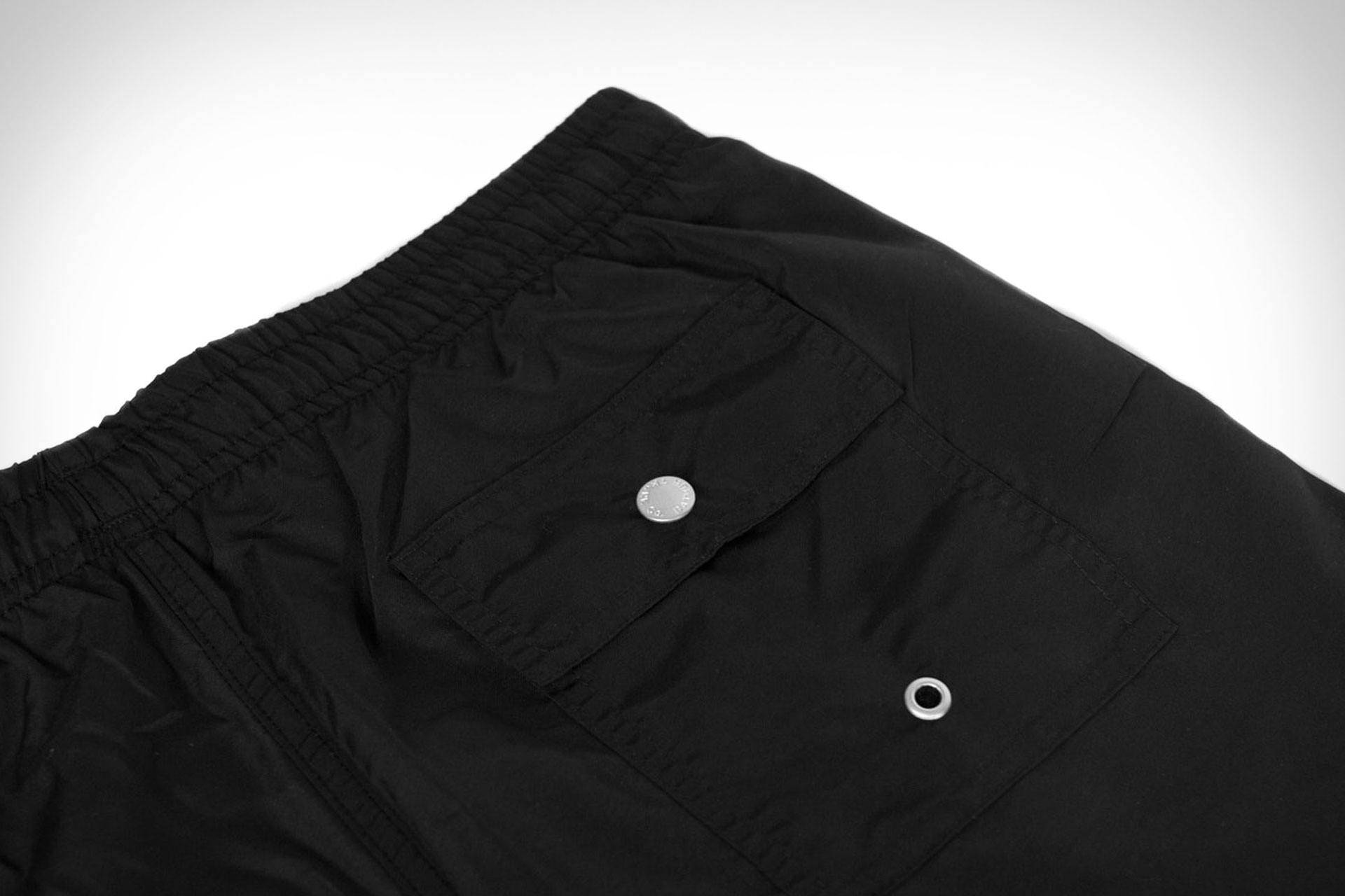 Bather Solid Black Swim Trunks | Uncrate