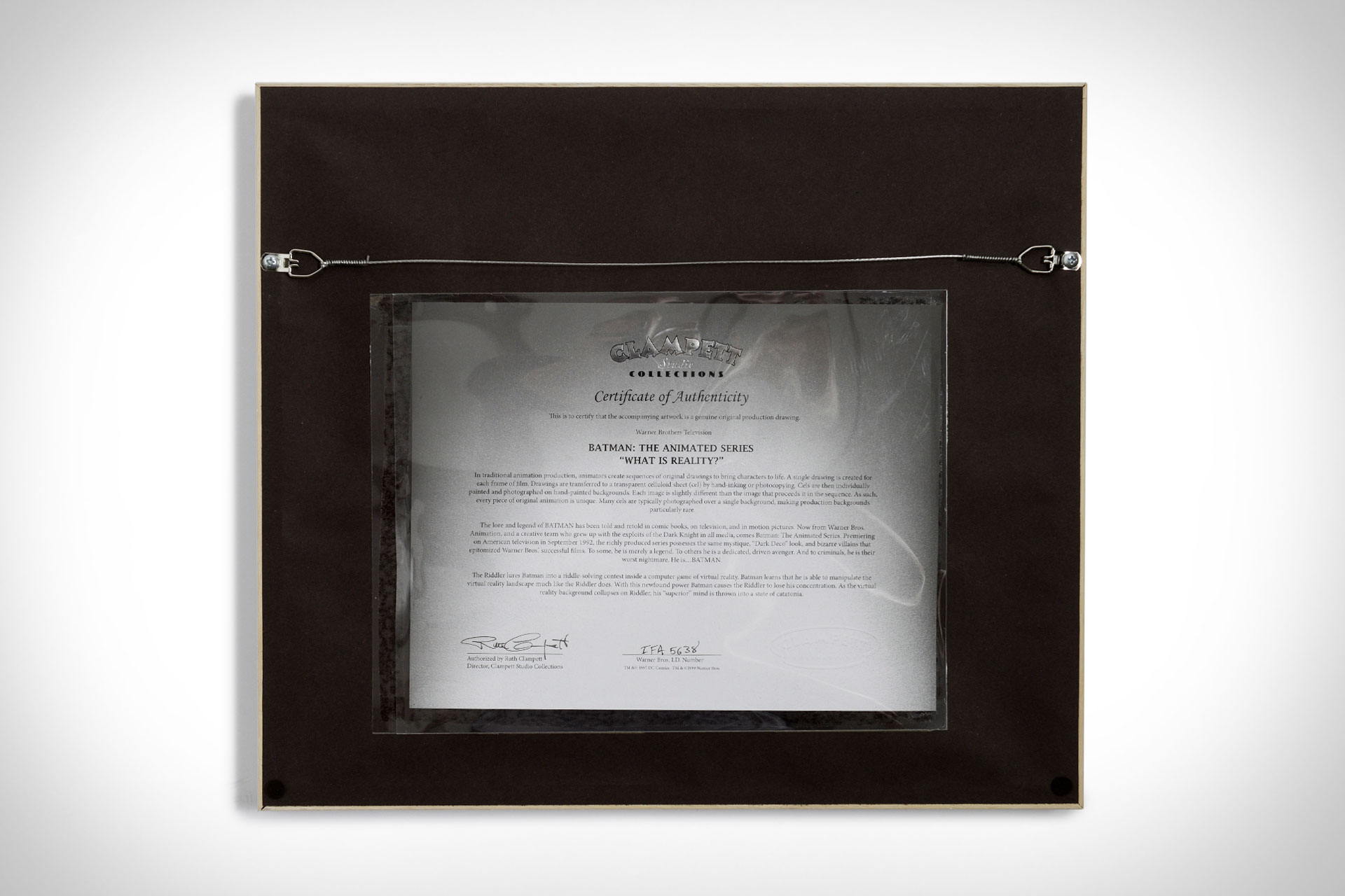 The Riddler Original Production Art | Uncrate