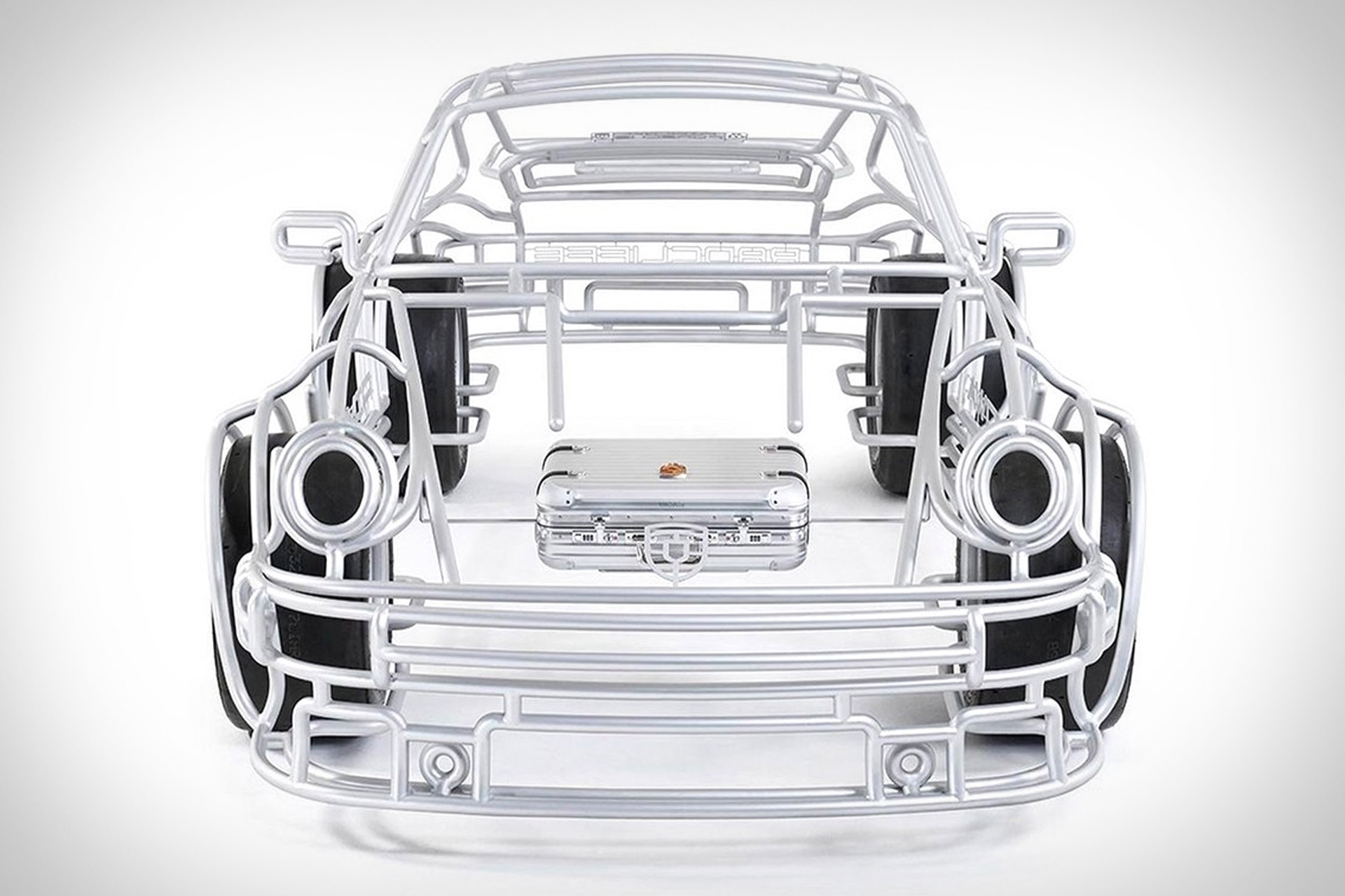 Benedict Radcliffe x Rimowa x Porsche 911 Sculpture | Uncrate
