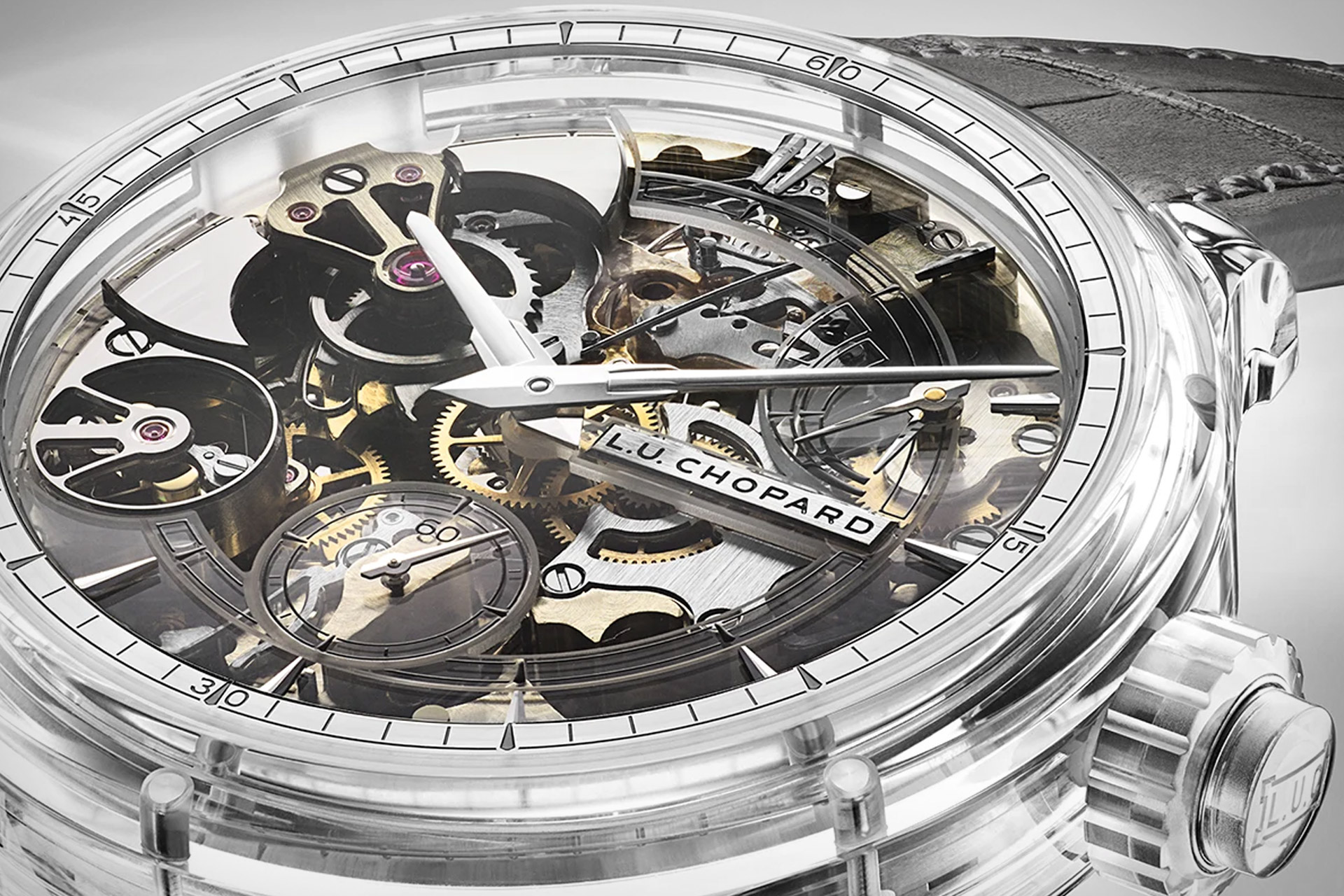 Chopard L.U.C Full Strike Sapphire Watch | Uncrate