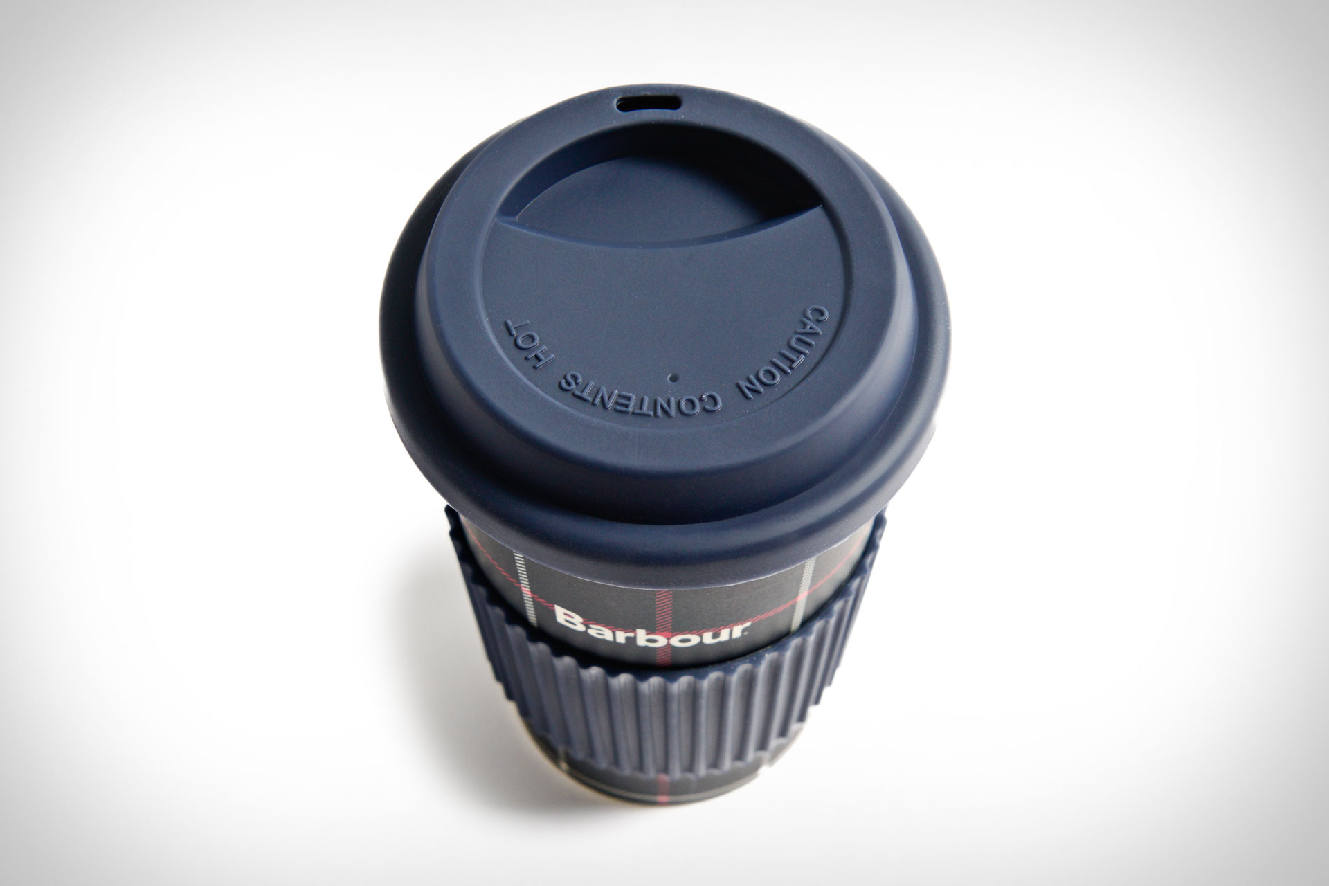 Barbour Tartan Travel Mug Set | Uncrate
