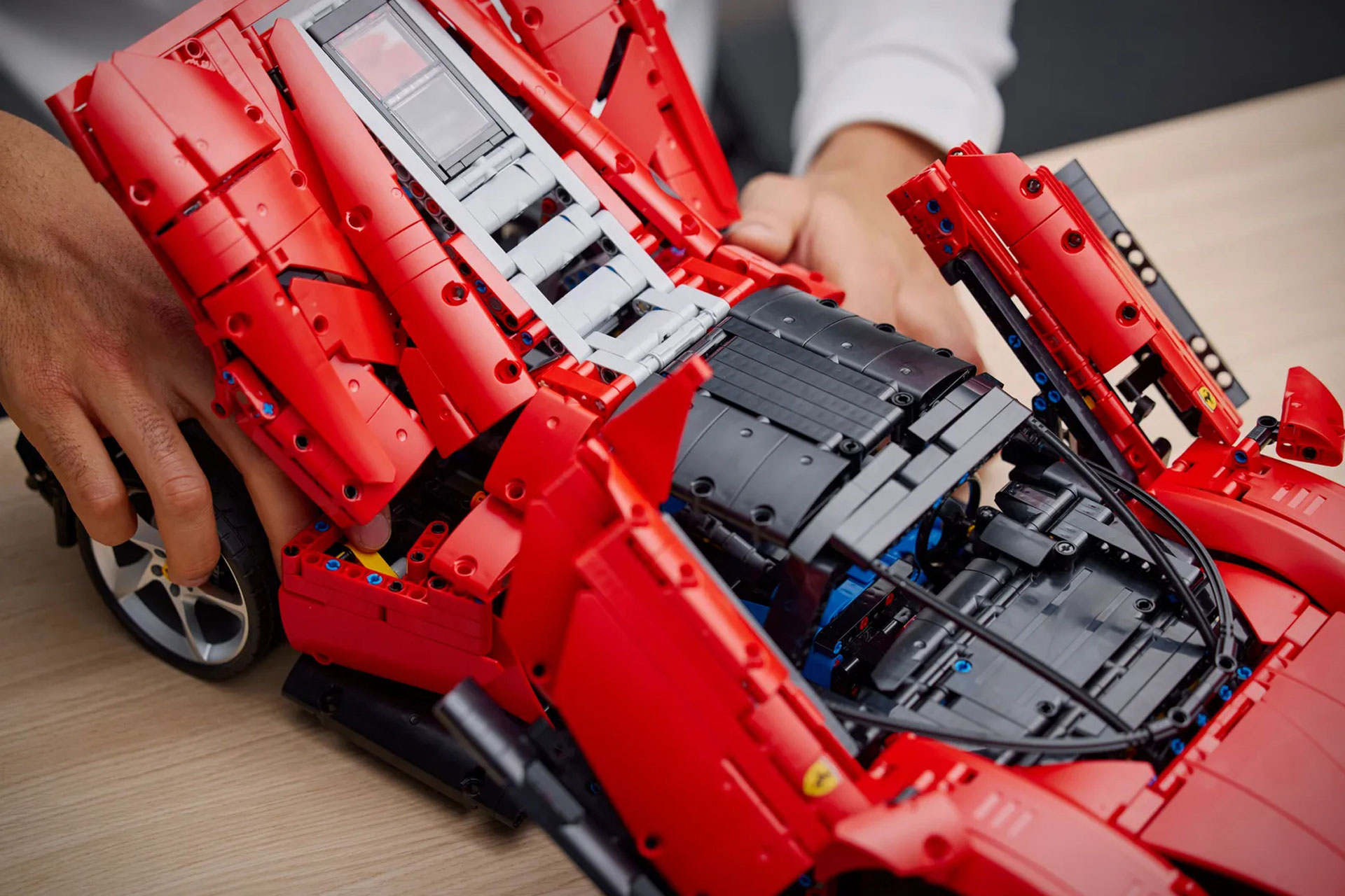 Lego Ferrari Daytona SP3 | Uncrate