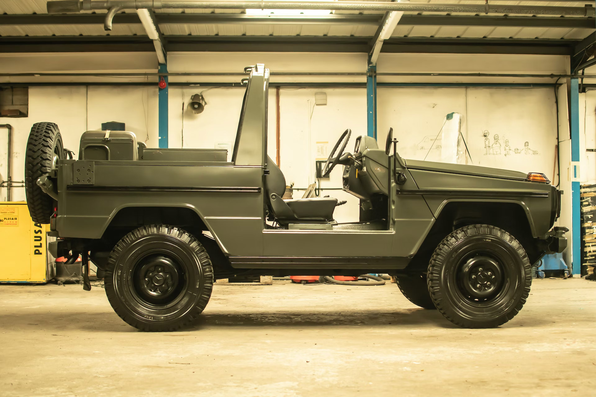Ex-Military 1987 Mercedes-Benz 240GD Wolf | Uncrate