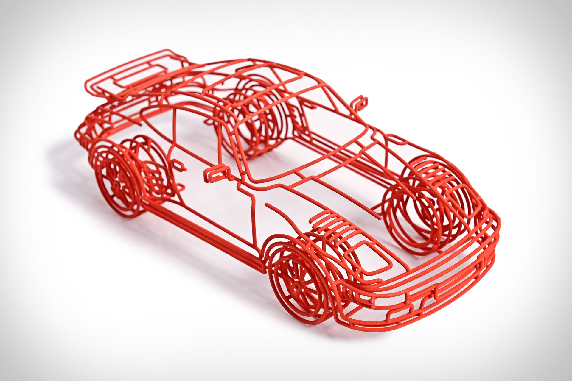 Porsche 930 Turbo Slantnose 1:15 Scale Wire Model | Uncrate
