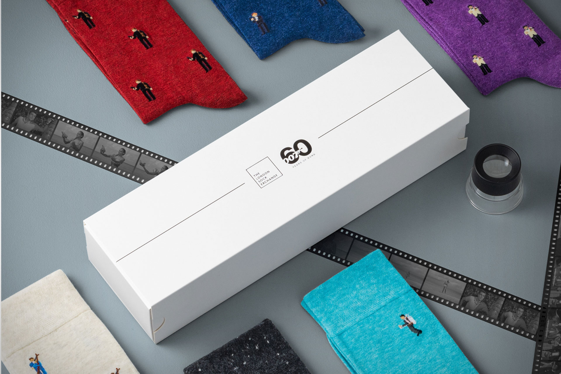 007 60周年アニバーサリーソックスコレクションセット | Uncrate