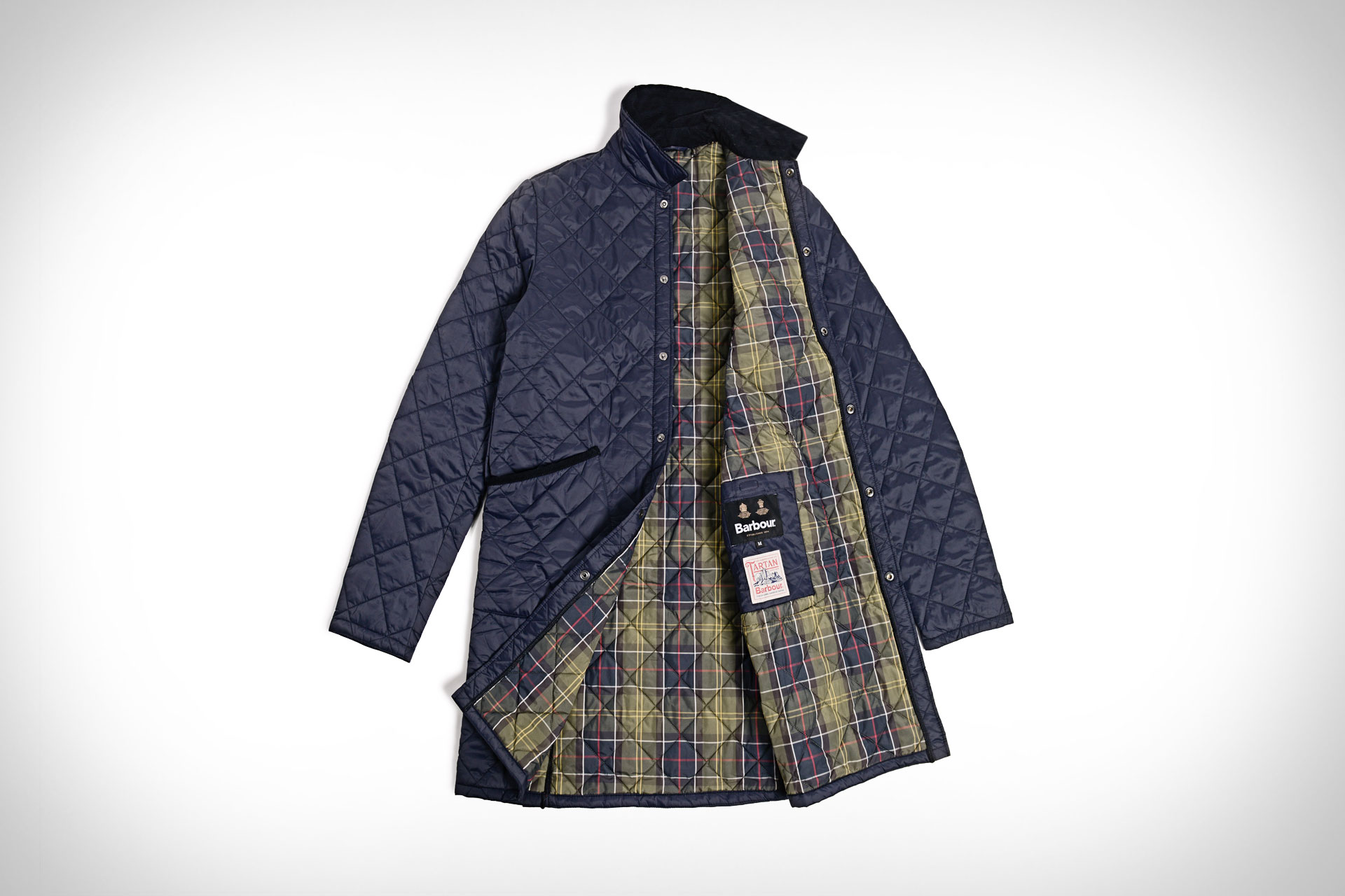Barbour Long Liddesdale Quilted Jacket | Uncrate