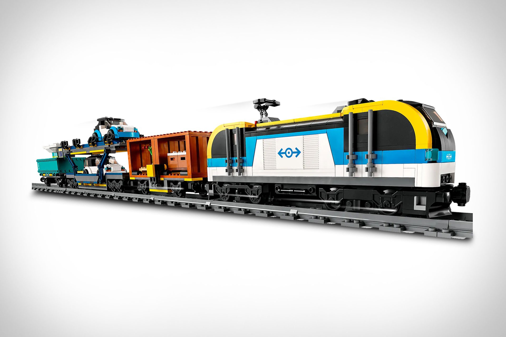 LEGO Freight Train | Uncrate