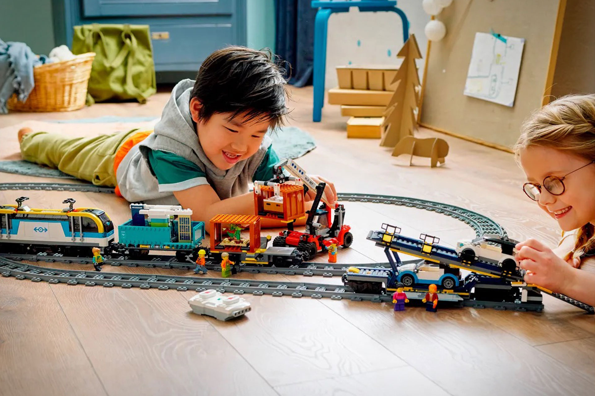 LEGO Freight Train | Uncrate