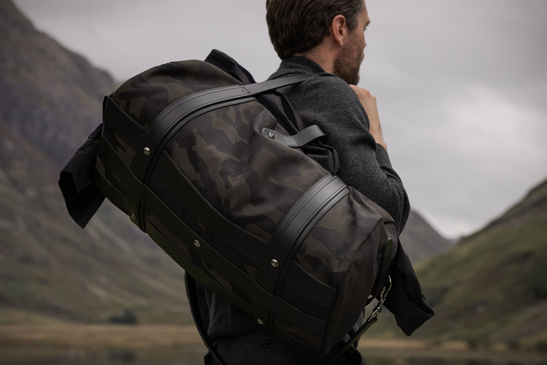 Mismo M/S Camo Utility Bag | Uncrate