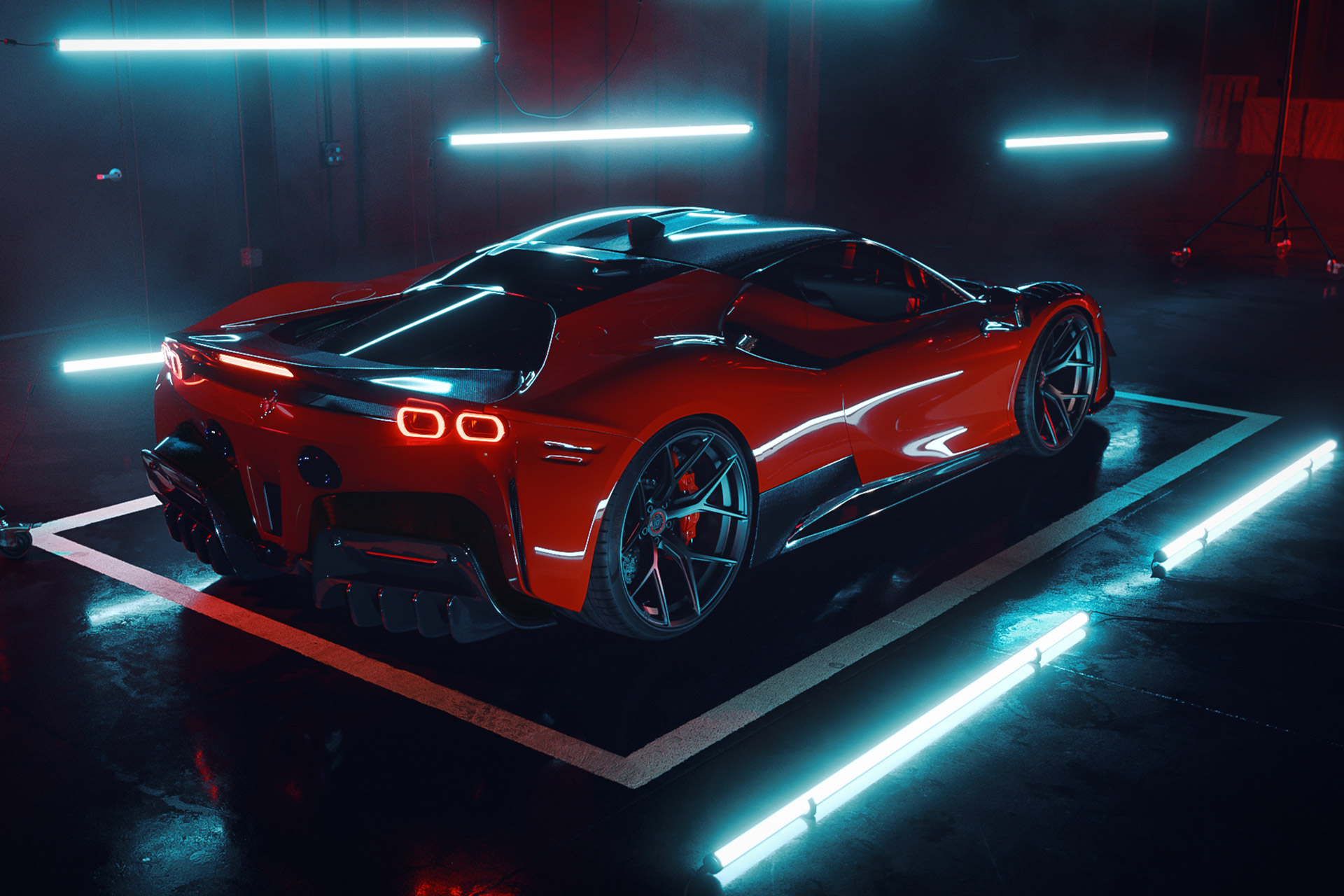 Ryft Ferrari SF90 Competition Coupe | Uncrate